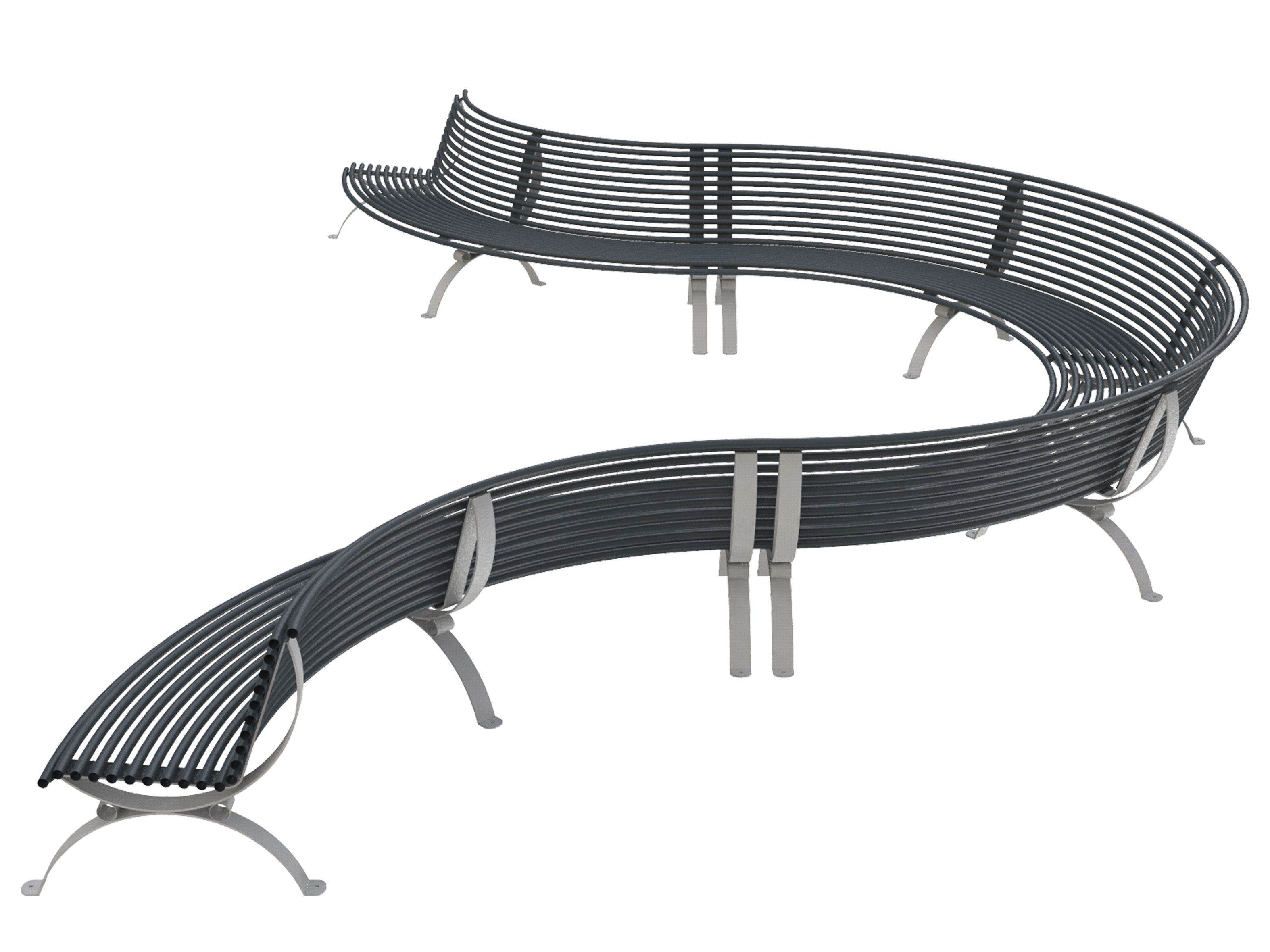 POSITANO | Curved Bench By Lazzari