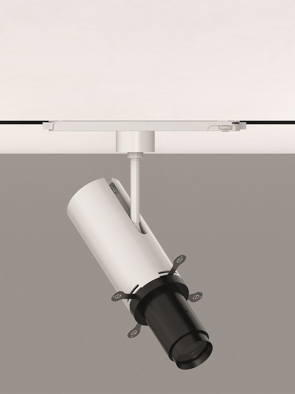 POUND LED powder coated aluminium track-Light By Linea Light Group