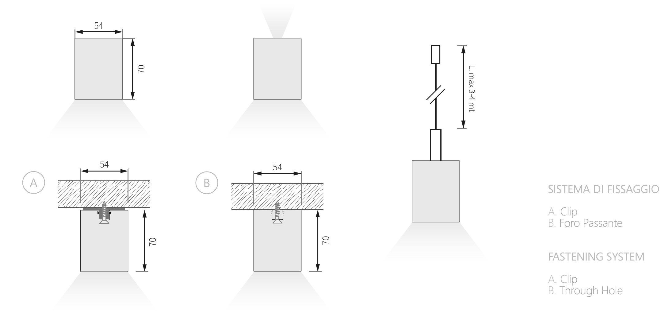 PWXL Linear lighting profile for LED modules By Essenzialed