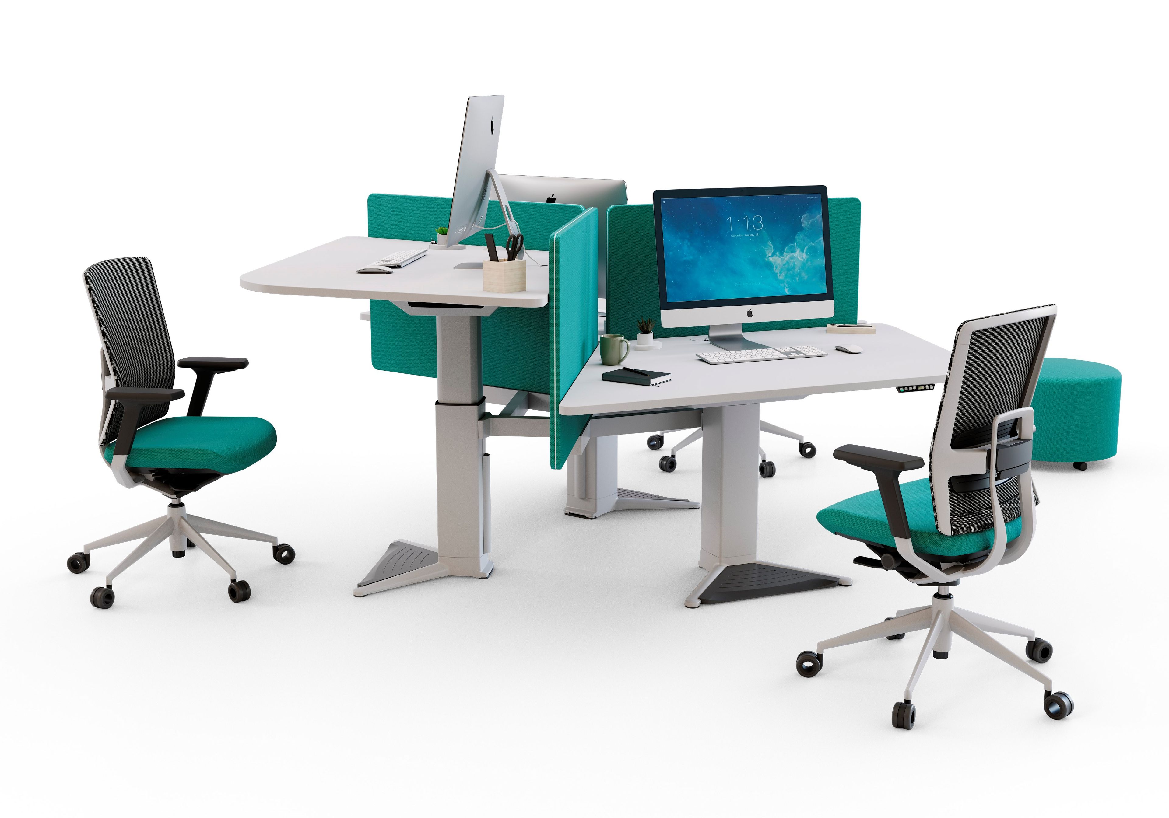 POWER | Office workstation Power Collection By ACTIU design Javier Cuñado