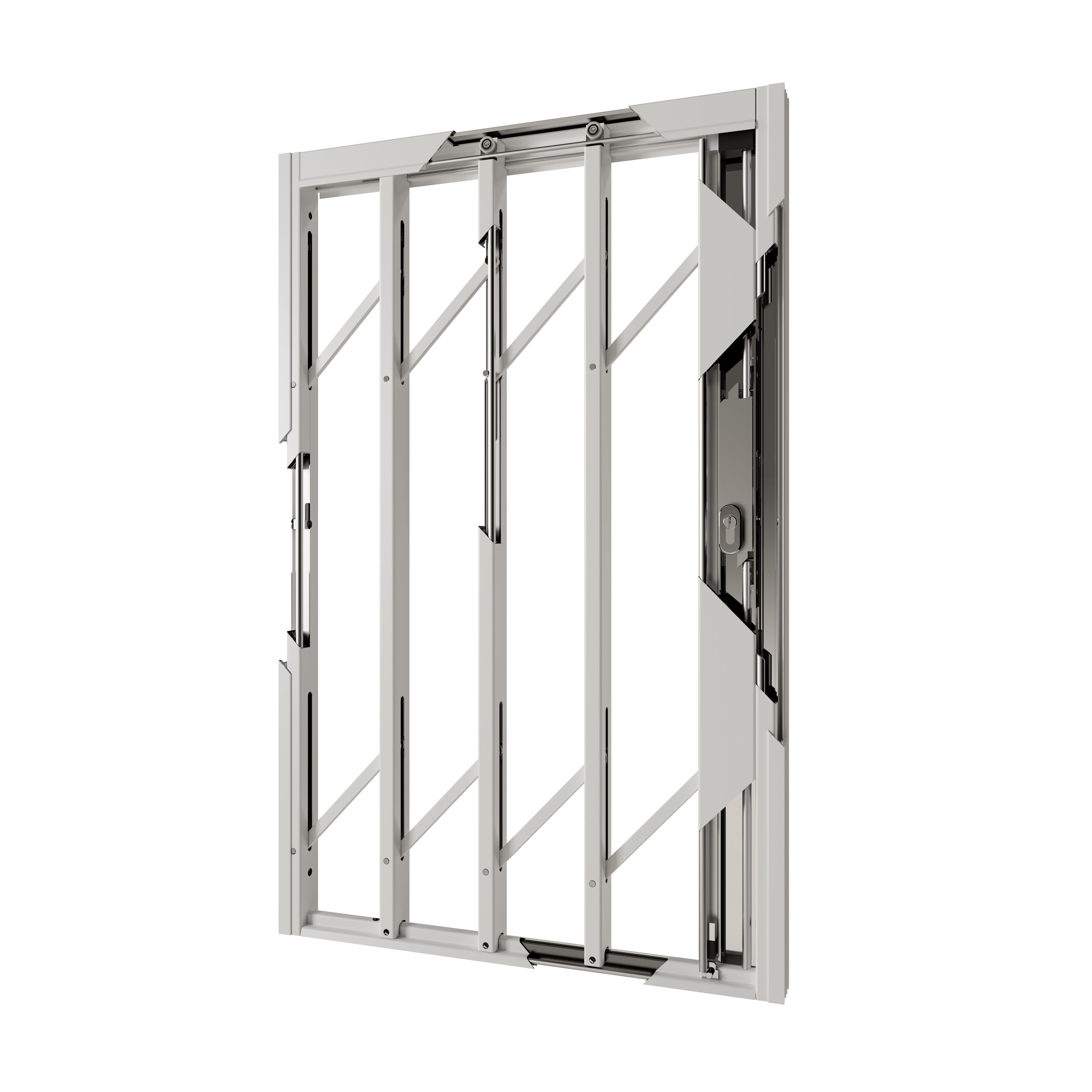 P600 | Security bar Retractable steel security bar By SUNROOM