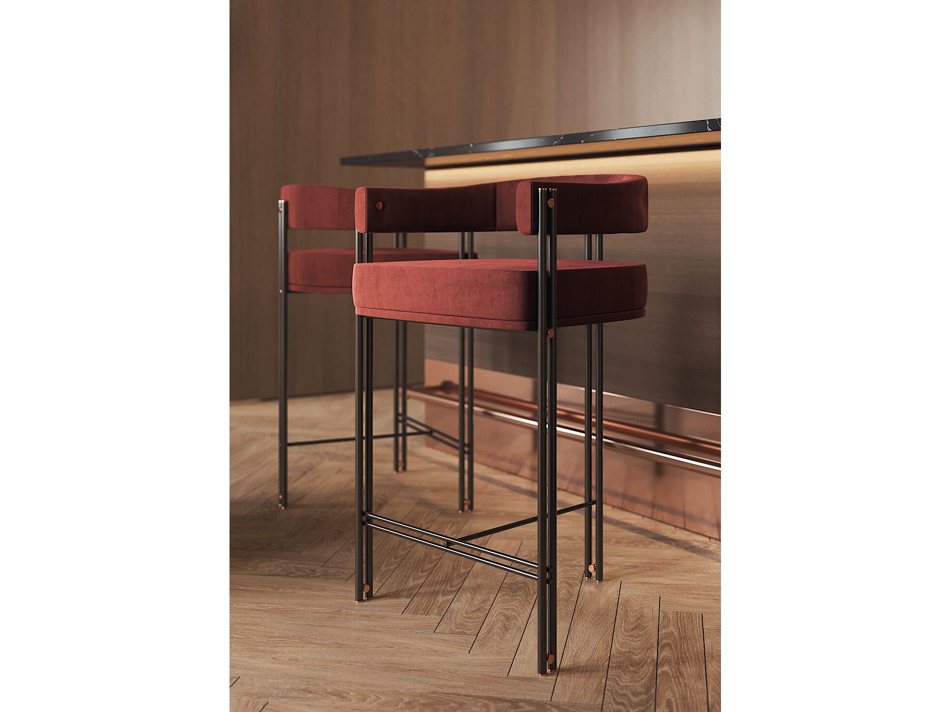 BAMBOO Sgabello By PRADDY