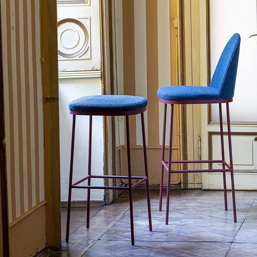 PRECIOUS | Stool with back Precious Collection By Moroso design ...