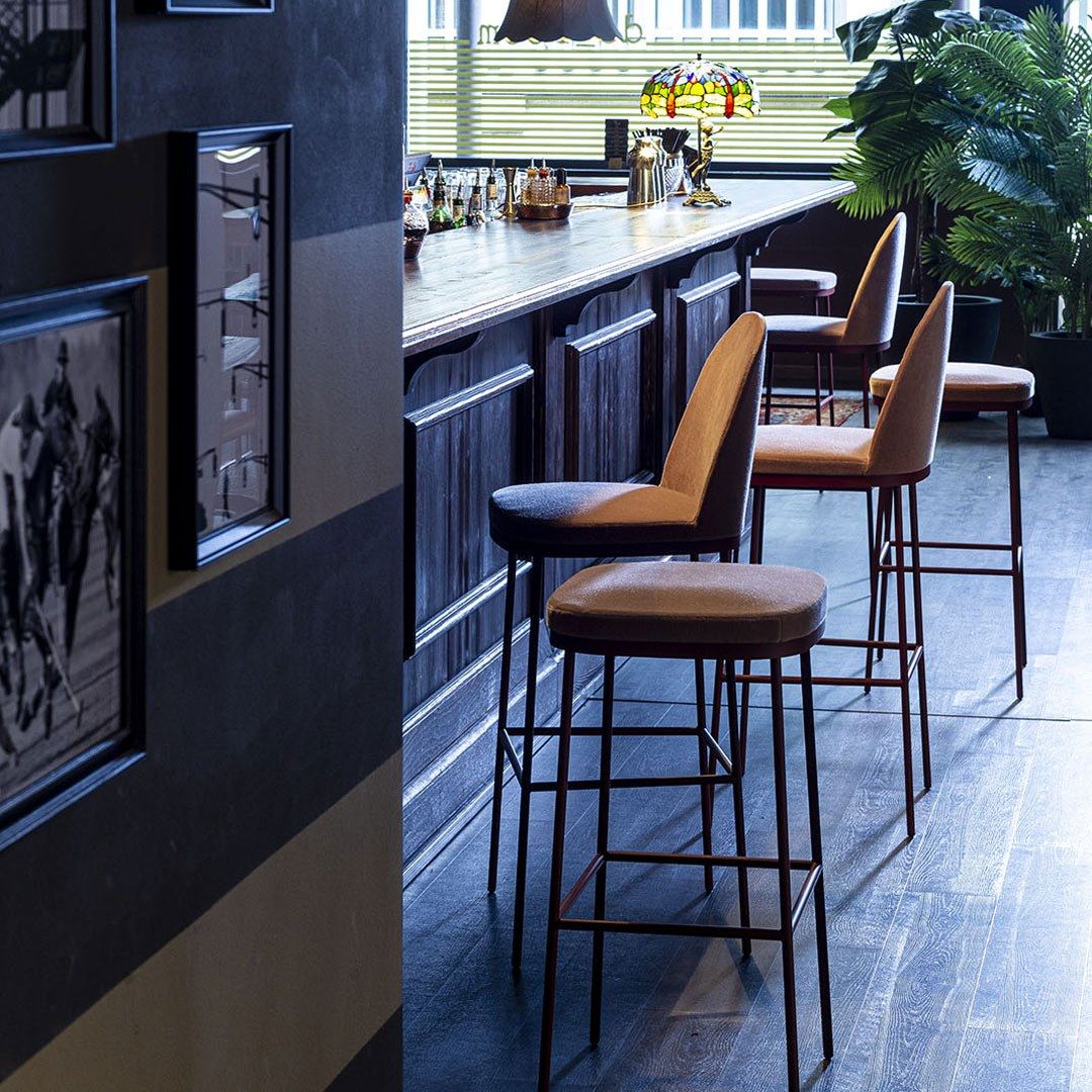 PRECIOUS | Stool with back Precious Collection By Moroso design ...