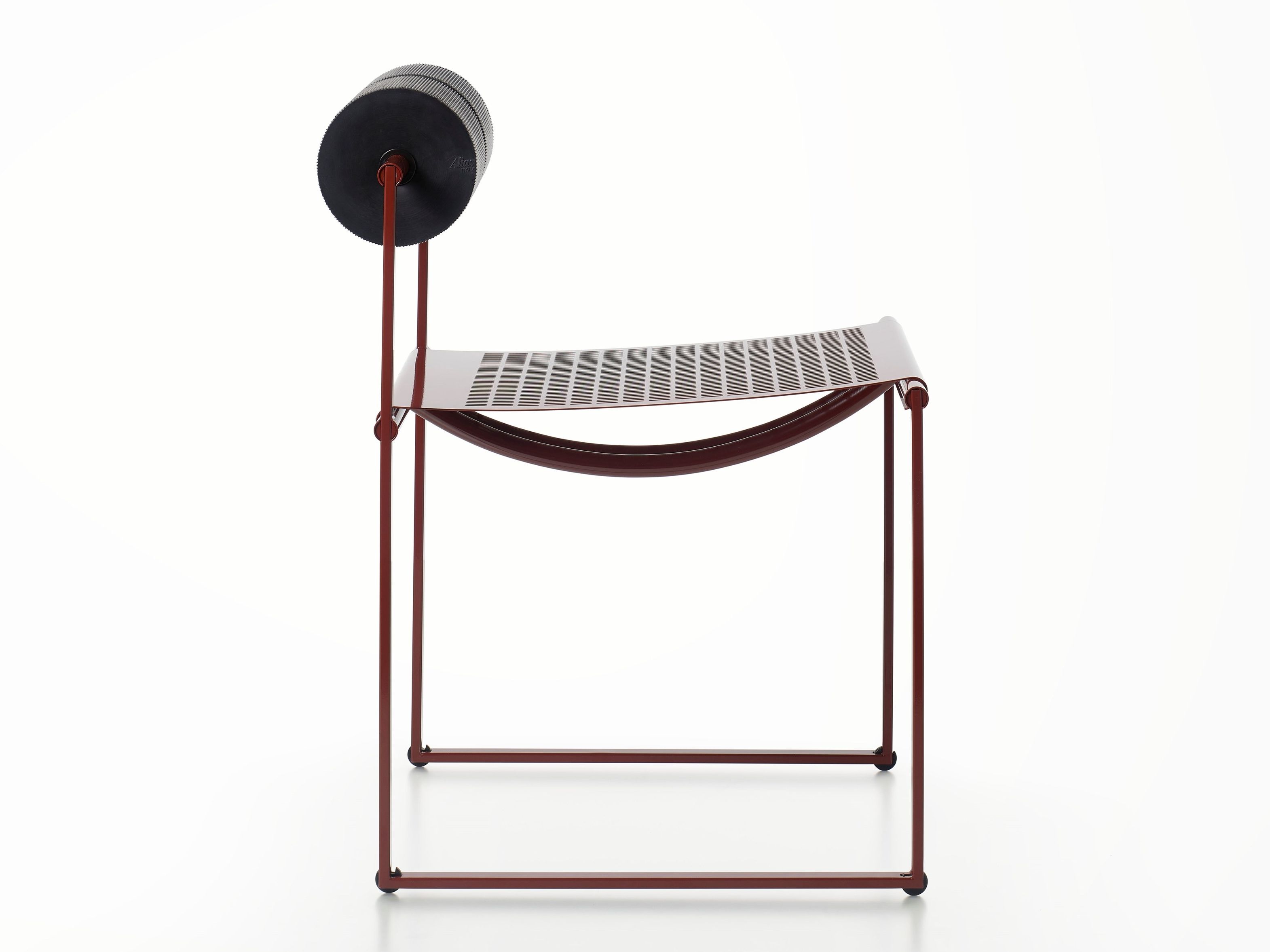 PRIMA / 601 Perforated metal chair By Alias | design Mario Botta