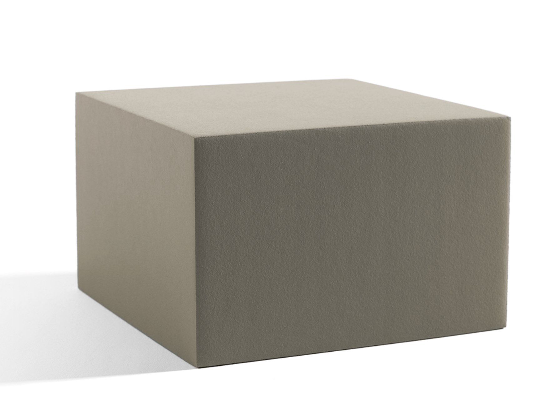 Square QM Foam pouf PRIMARY POUF 03 By SDC LAB_Quinze & Milan