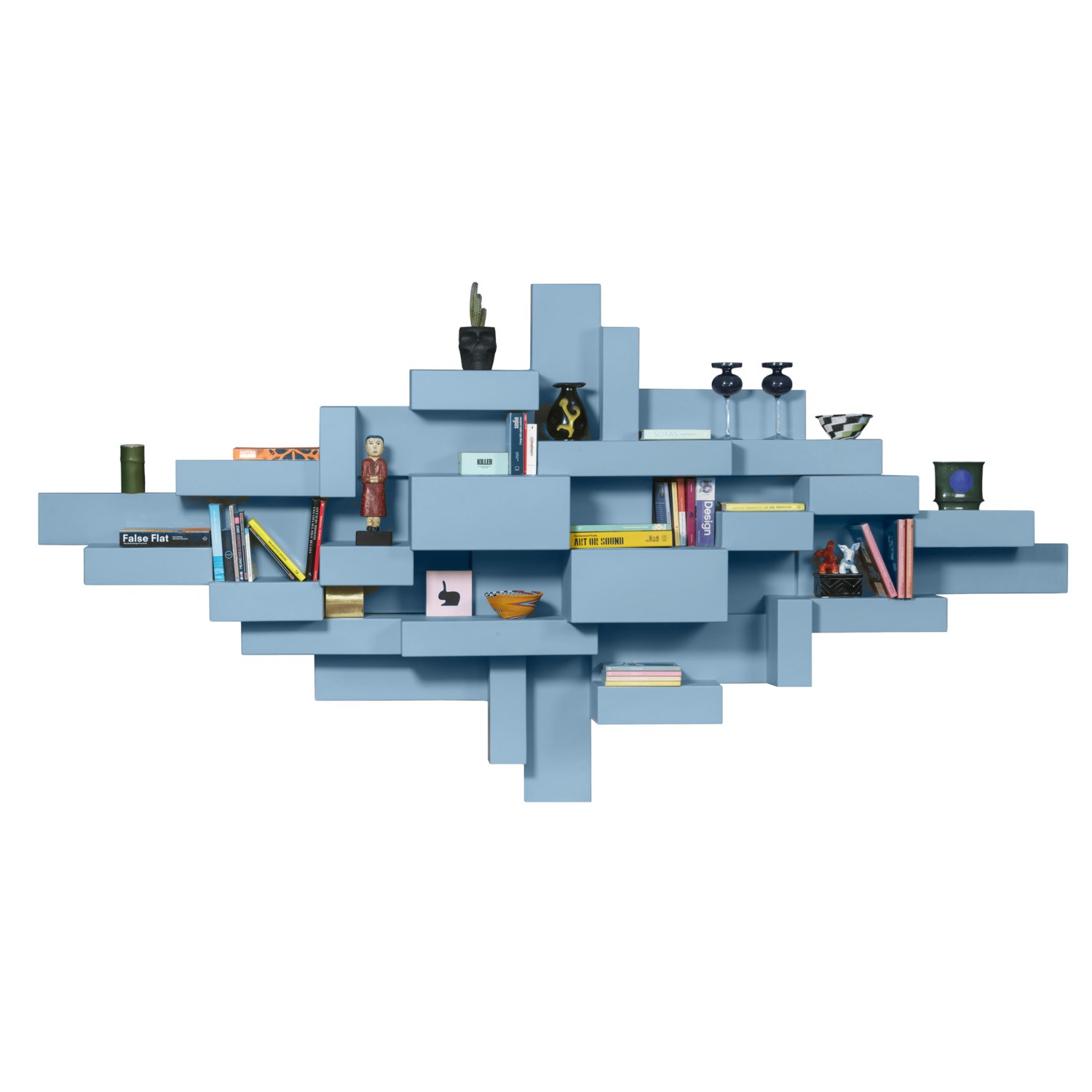 PRIMITIVE | Bookcase Primitive Collection By Qeeboo design Nucleo