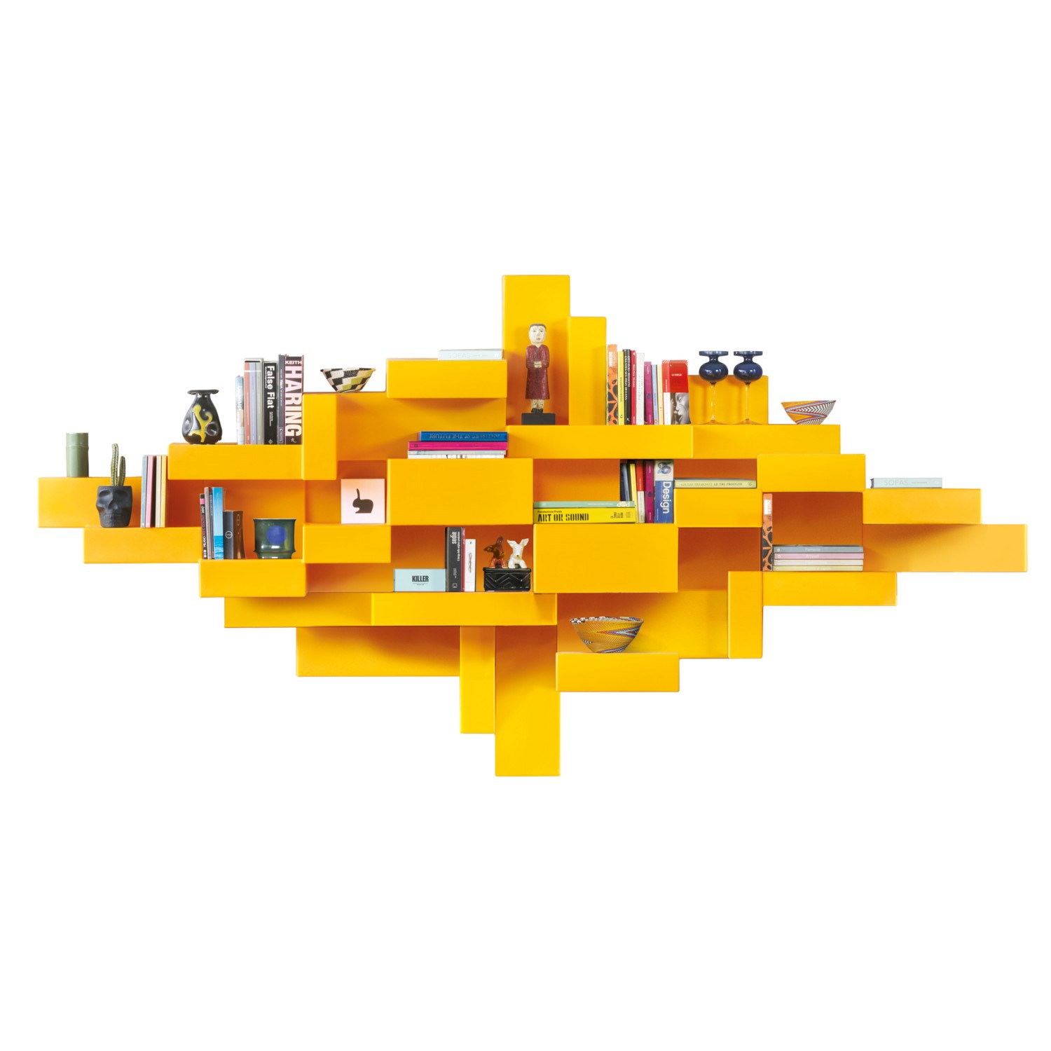 PRIMITIVE | Bookcase Primitive Collection By Qeeboo design Nucleo