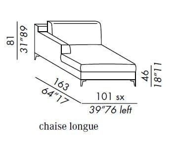 PRINCE | Day bed Prince Collection By Meridiani