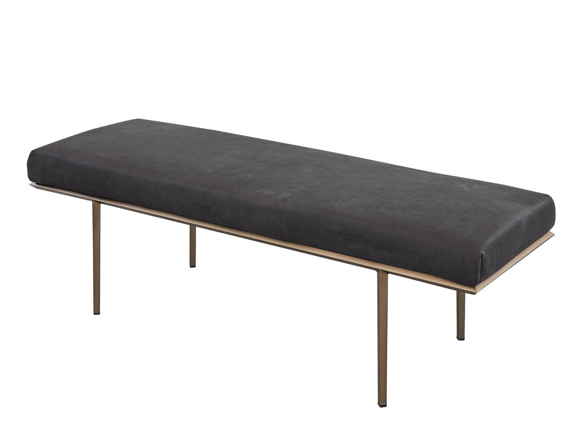PRISM Upholstered leather bench By Shake