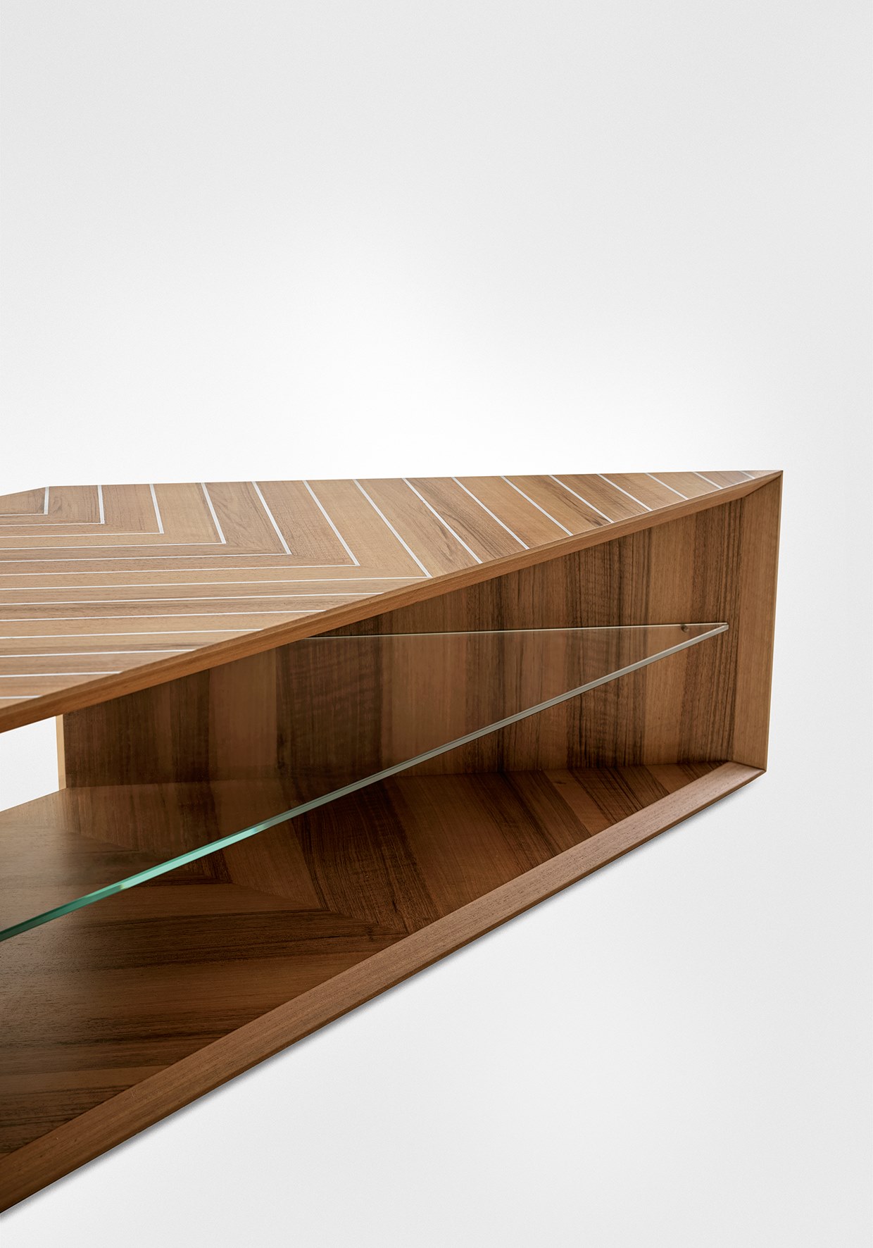 PRISM | Wooden coffee table Prism Collection By Gallotti&Radice design ...