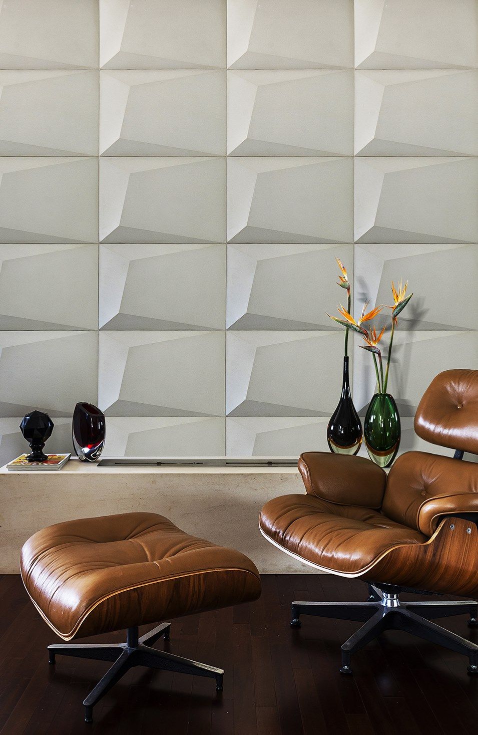 Cement 3D Wall Cladding PRISMA By Castelatto Italia