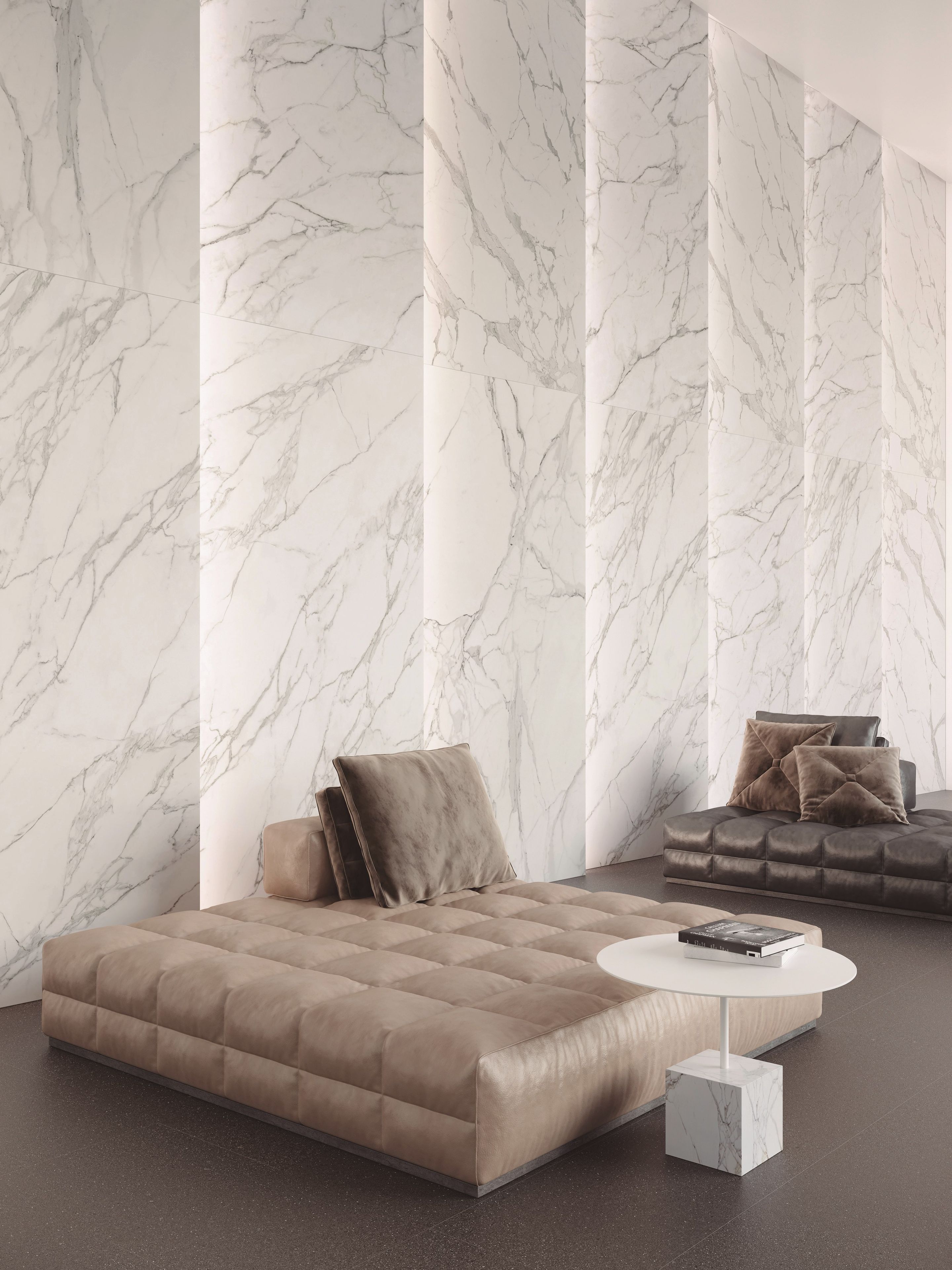 Decorative Anodized aluminium edge profile PRO-TELO LIGHT By Porcelanosa