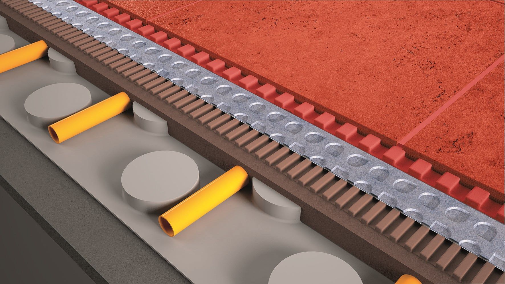 PRODESO MEMBRANE SYSTEM Waterproofing membrane in low density By PROGRESS PROFILES