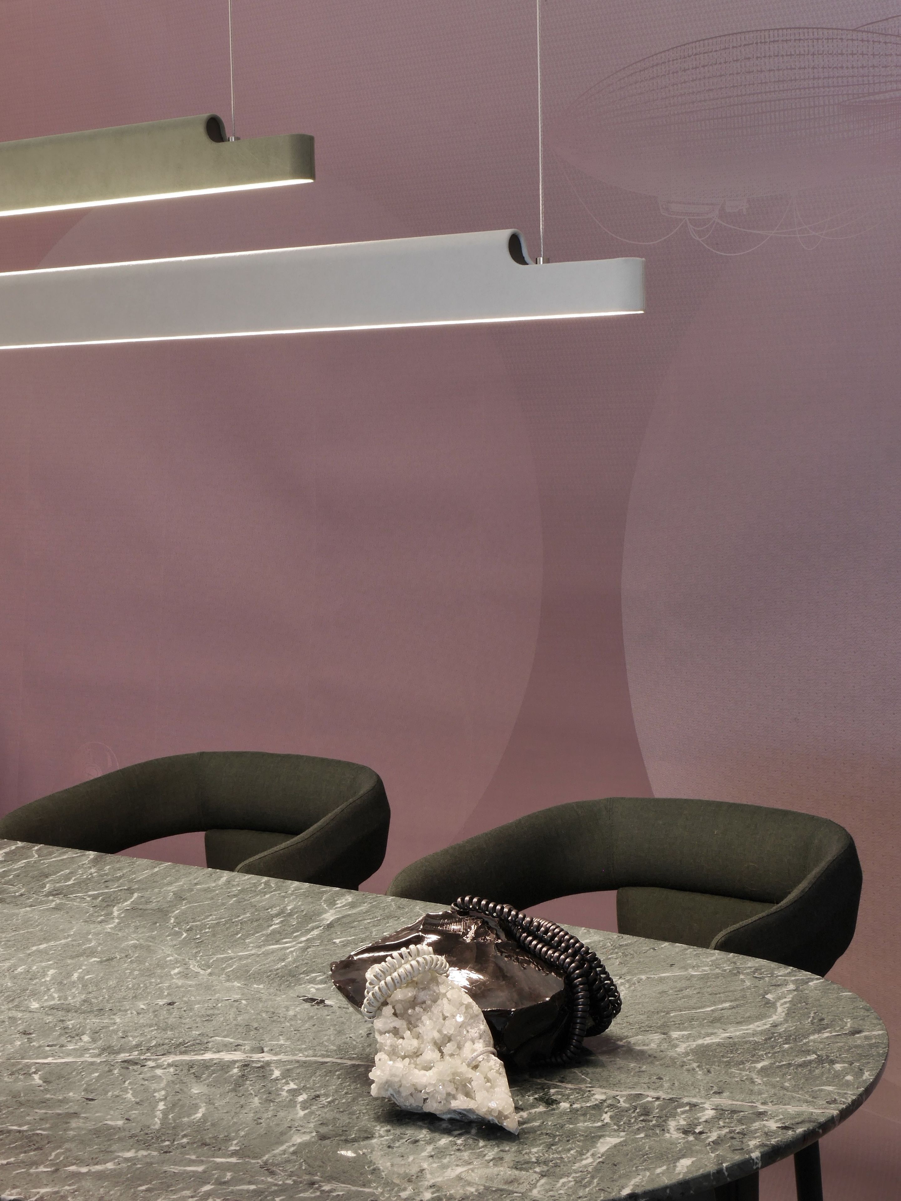 PROFILE LED dimmable metal pendant lamp By Formagenda | design ...