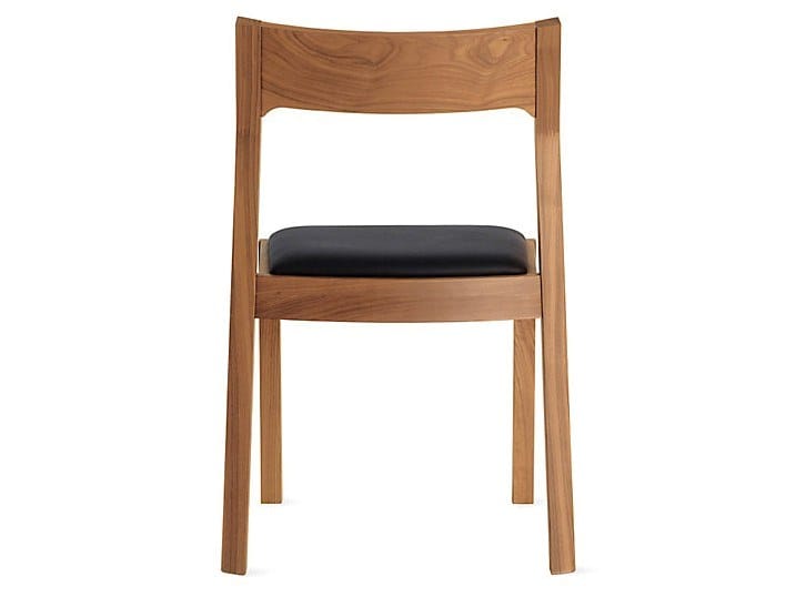 PROFILE Walnut chair with padded seat By Case | design Matthew Hilton