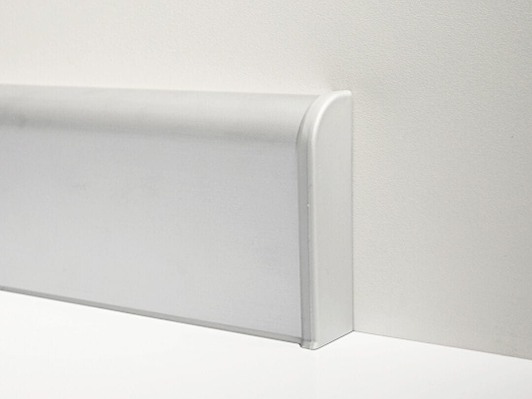 Battiscopa in alluminio METAL LINE 97/8 - PROFILPAS - Edilportale