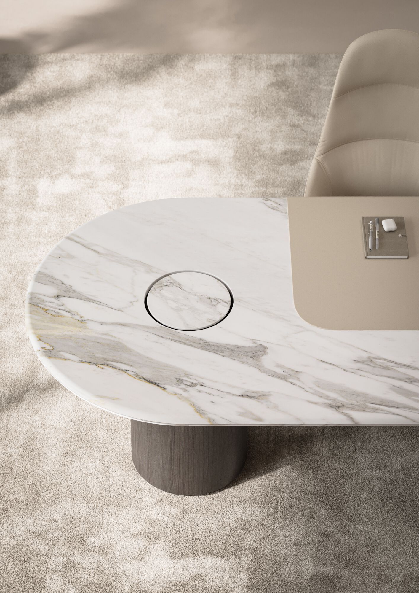 DEA MARBLE Office desk By PROF