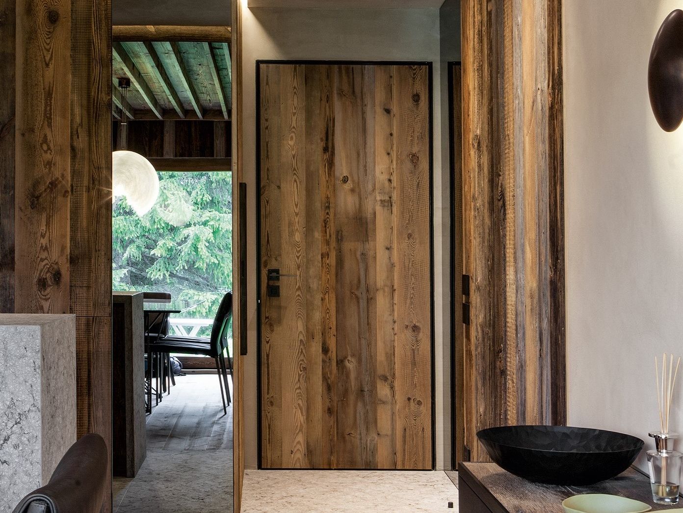 Porta di sicurezza per interni con cerniere a scomparsa PROJECT - Oikos ...