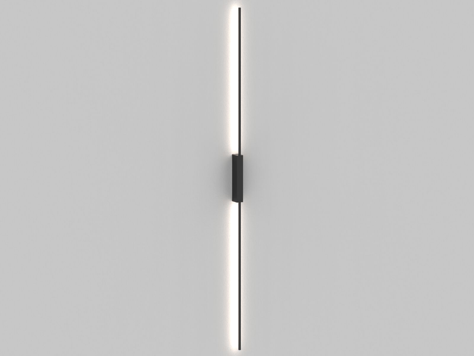 JUST BLACK LINE DOUBLE Wall lamp By PROLICHT