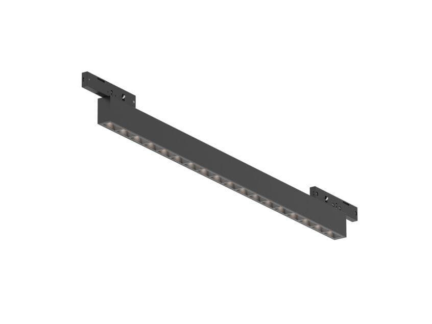 JUST BLACK MAGIQ LED aluminium track-Light By PROLICHT