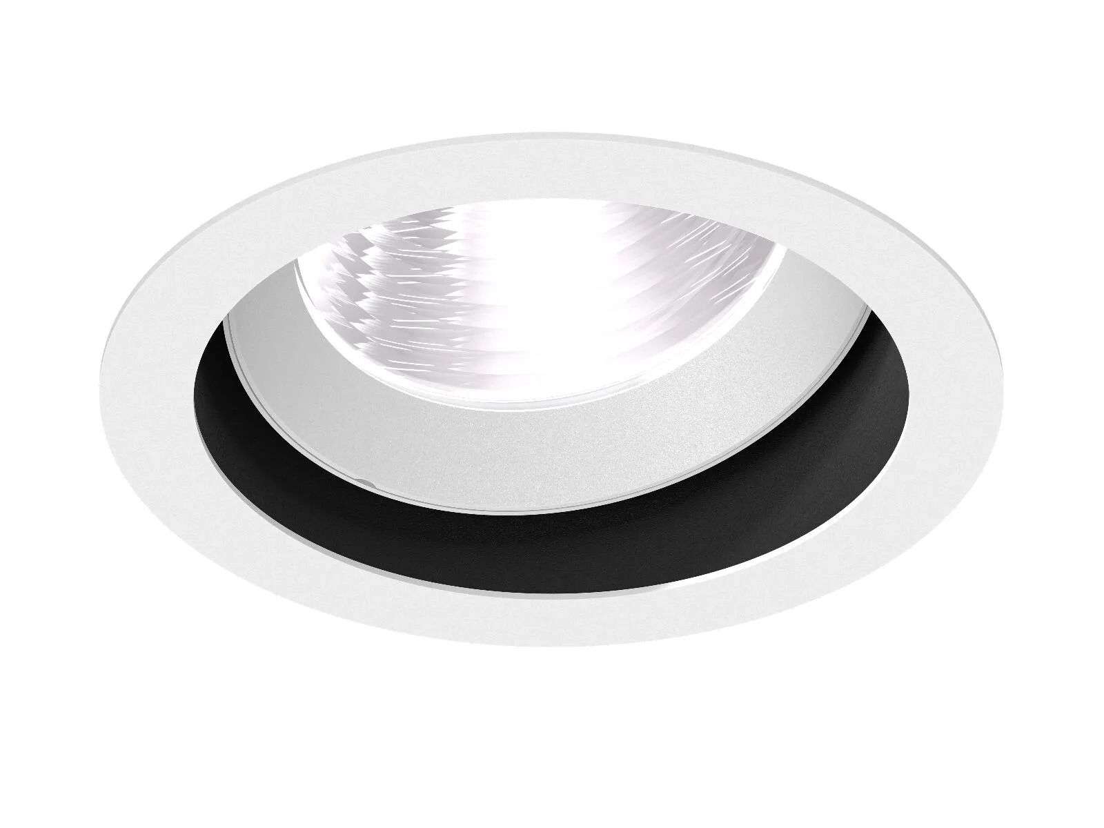 MECHANIQ ROUND COMFORT LED adjustable semi-inset die cast aluminium ...