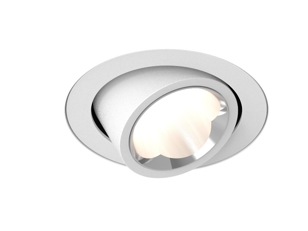 OIKO PRO ADJUSTABLE Recessed round adjustable die cast aluminium ...