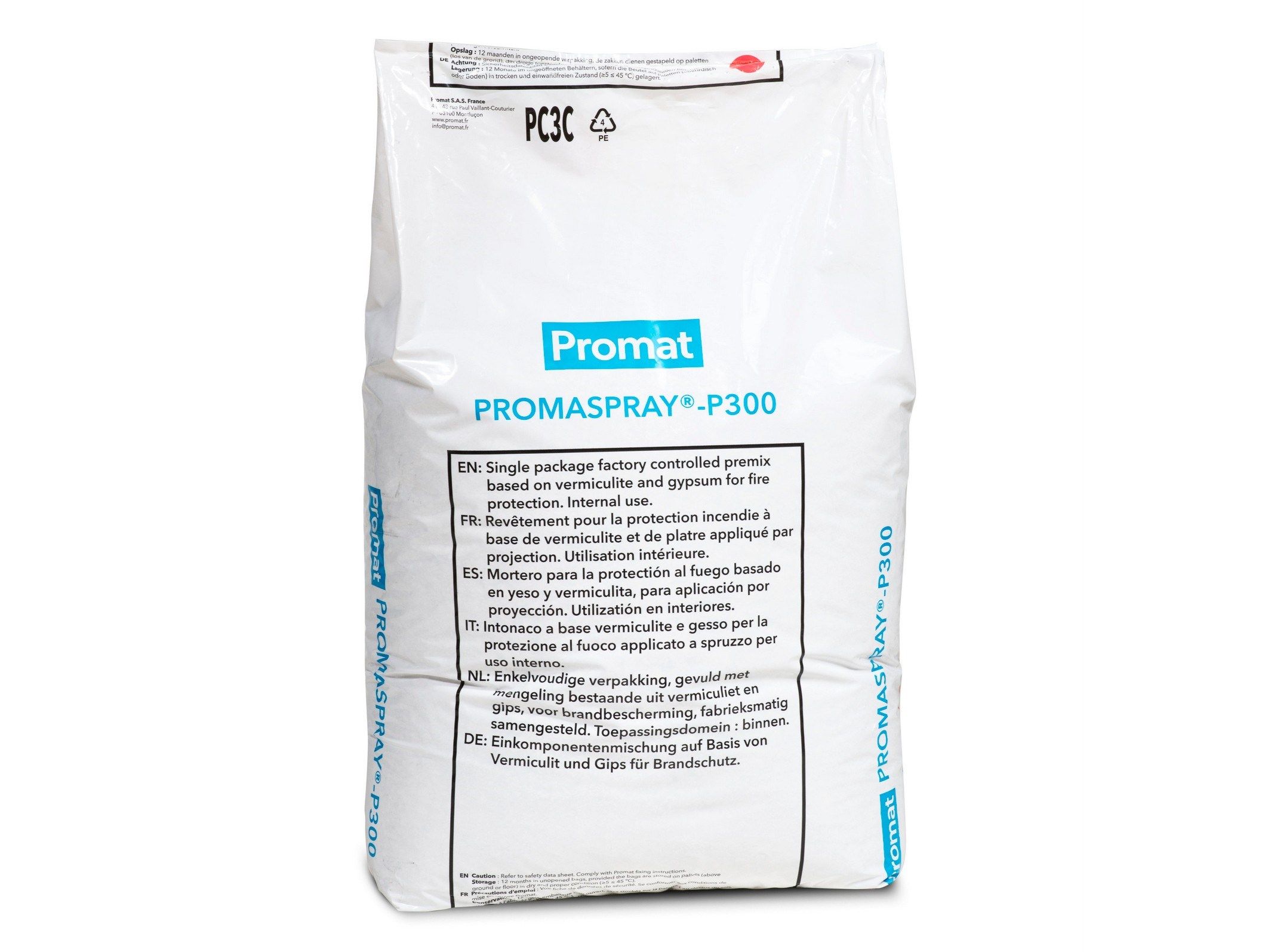 PROMASPRAY P300® Intonaco per la protezione dal fuoco By Promat by etex