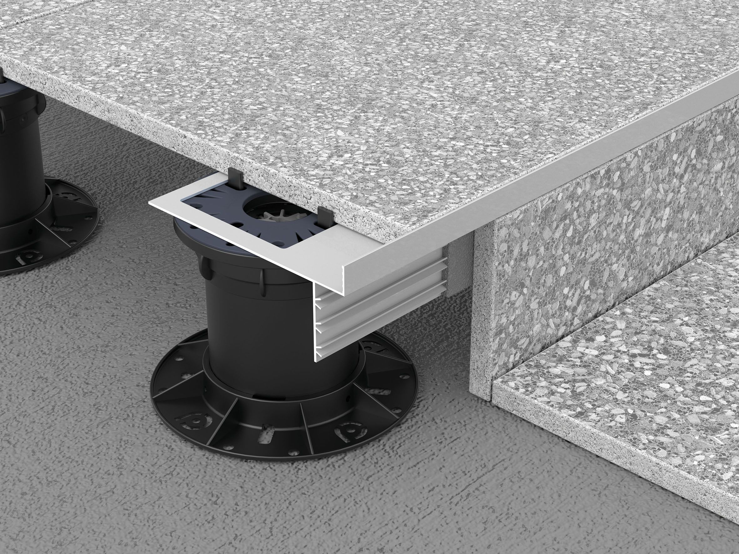 Perimeter profile for raised floors PROSUPPORT PROFILE T By PROGRESS ...