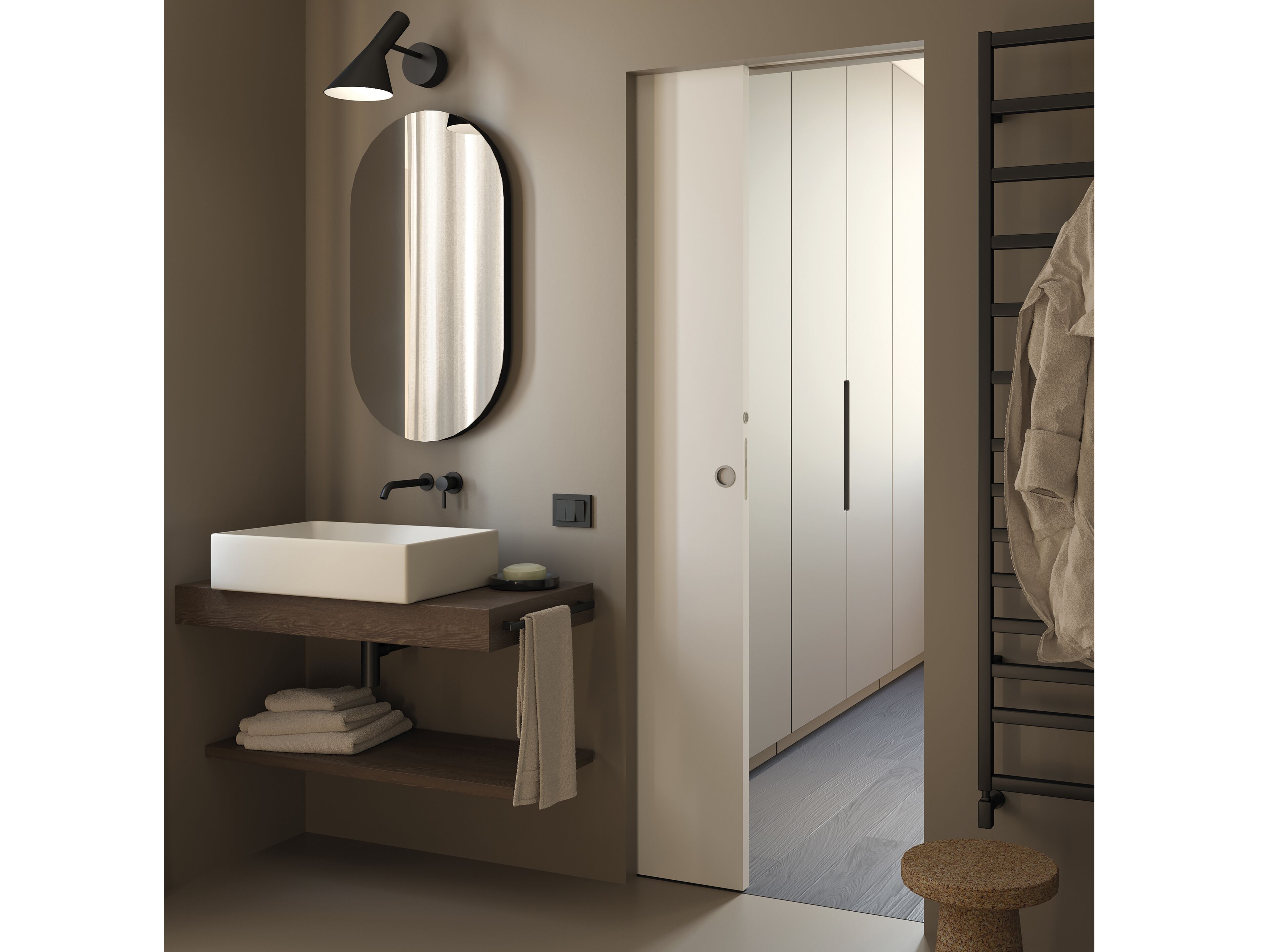 MAGIC BOX® LINEAR DOMOTIKA Controtelaio per porte scorrevoli con ...