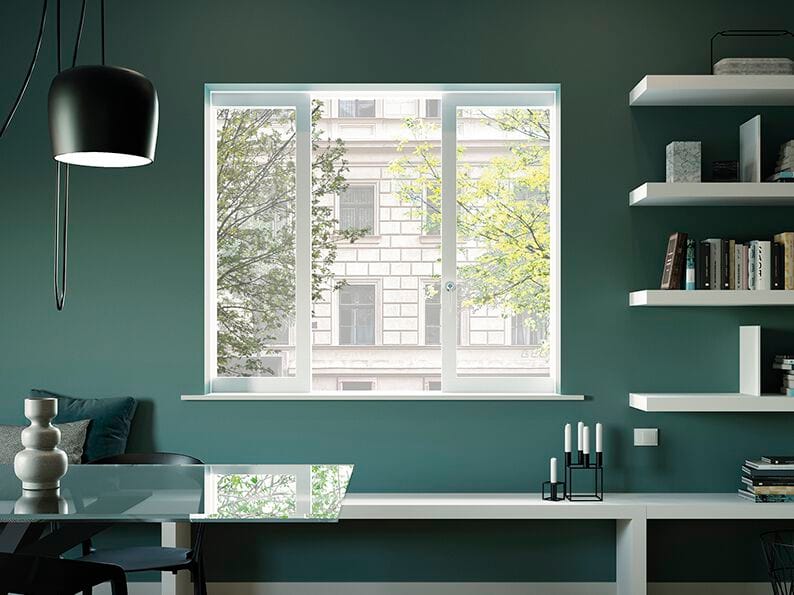 DOUBLE SKY ALZANTE Subframe with double doors for lift and slide ...