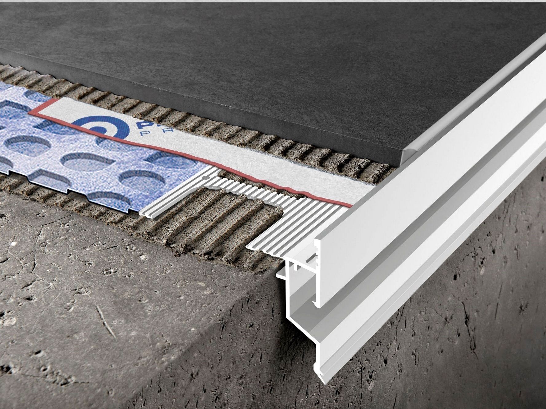 PROTERRACE DRAIN DRIP Profile and flashing for waterproofing By ...