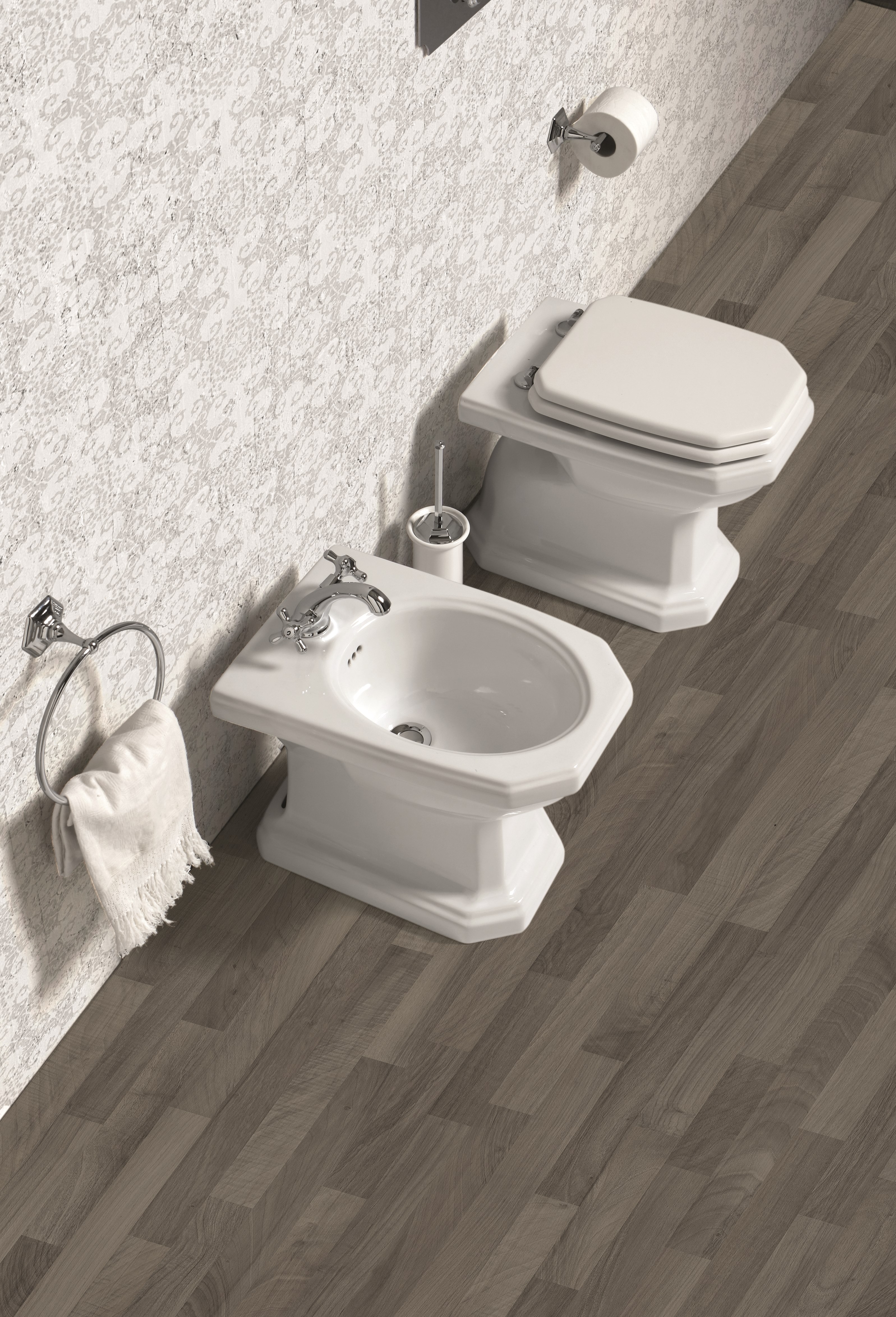 PROVENCE '700 Floor mounted ceramic bidet By BLEU PROVENCE