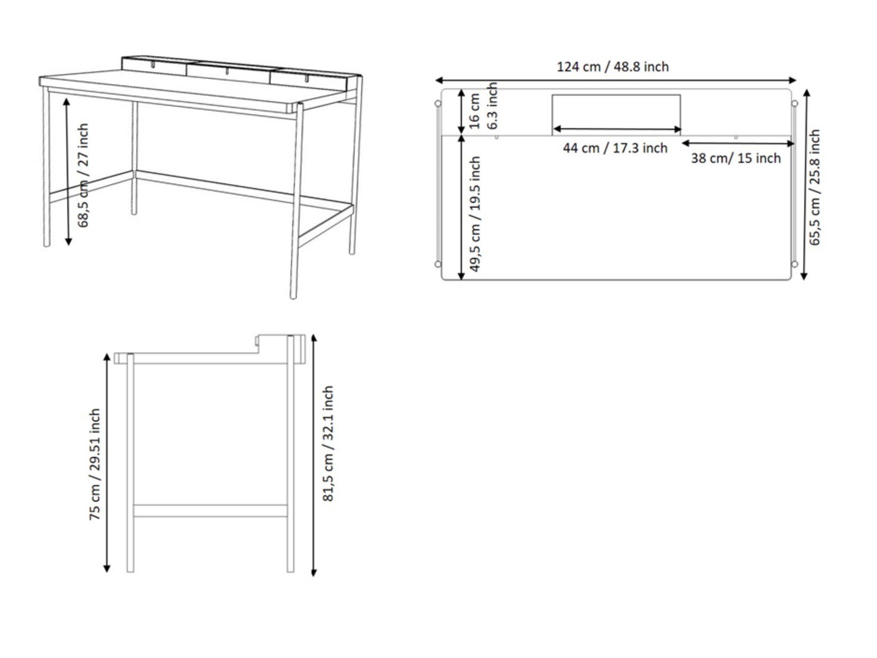PS 20 BIG | Secretary desk By müller möbelfabrikation design Kressel ...