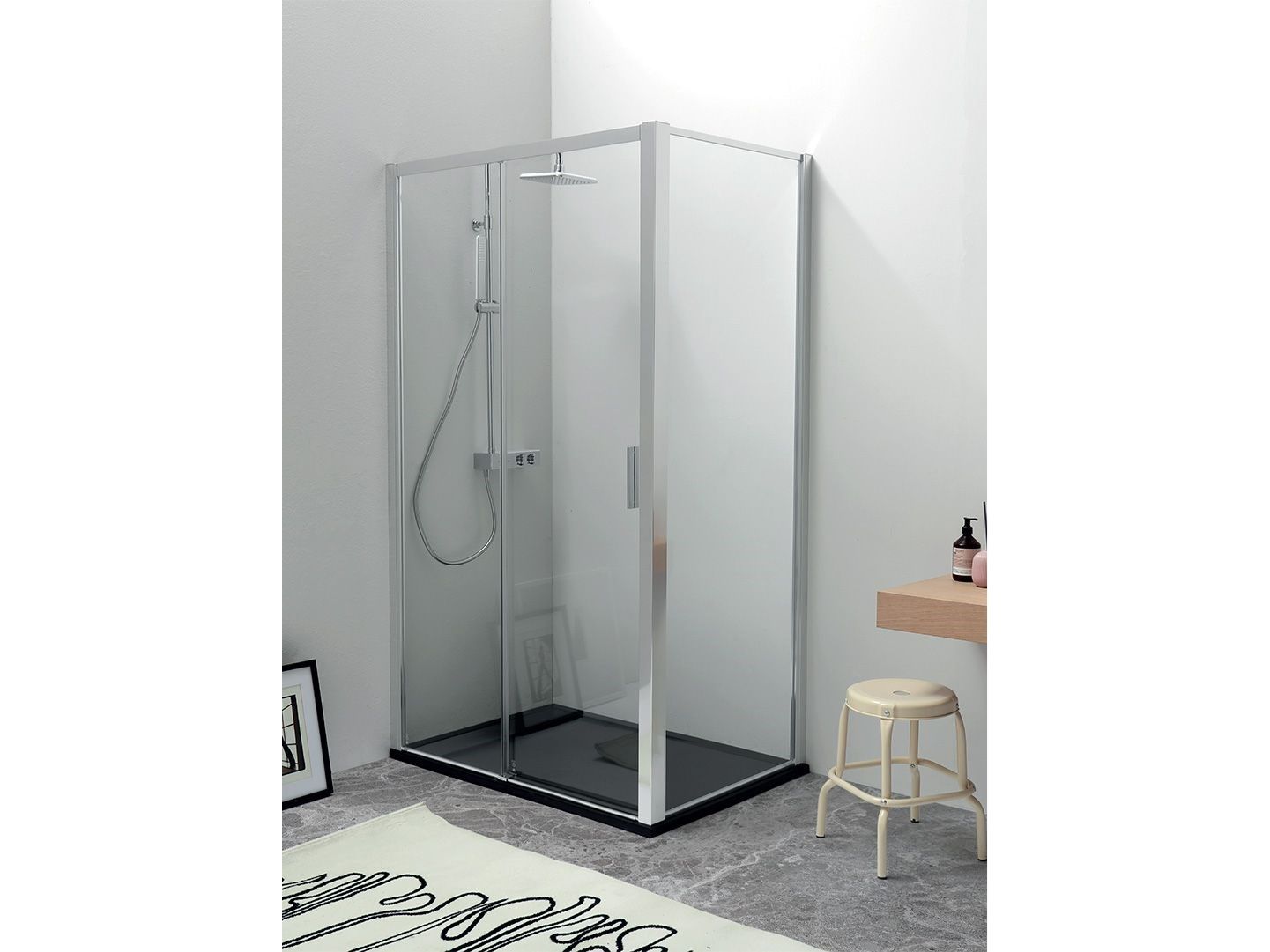 PSCQUICK + FISSO | Box doccia angolare Box doccia angolare By TAMANACO