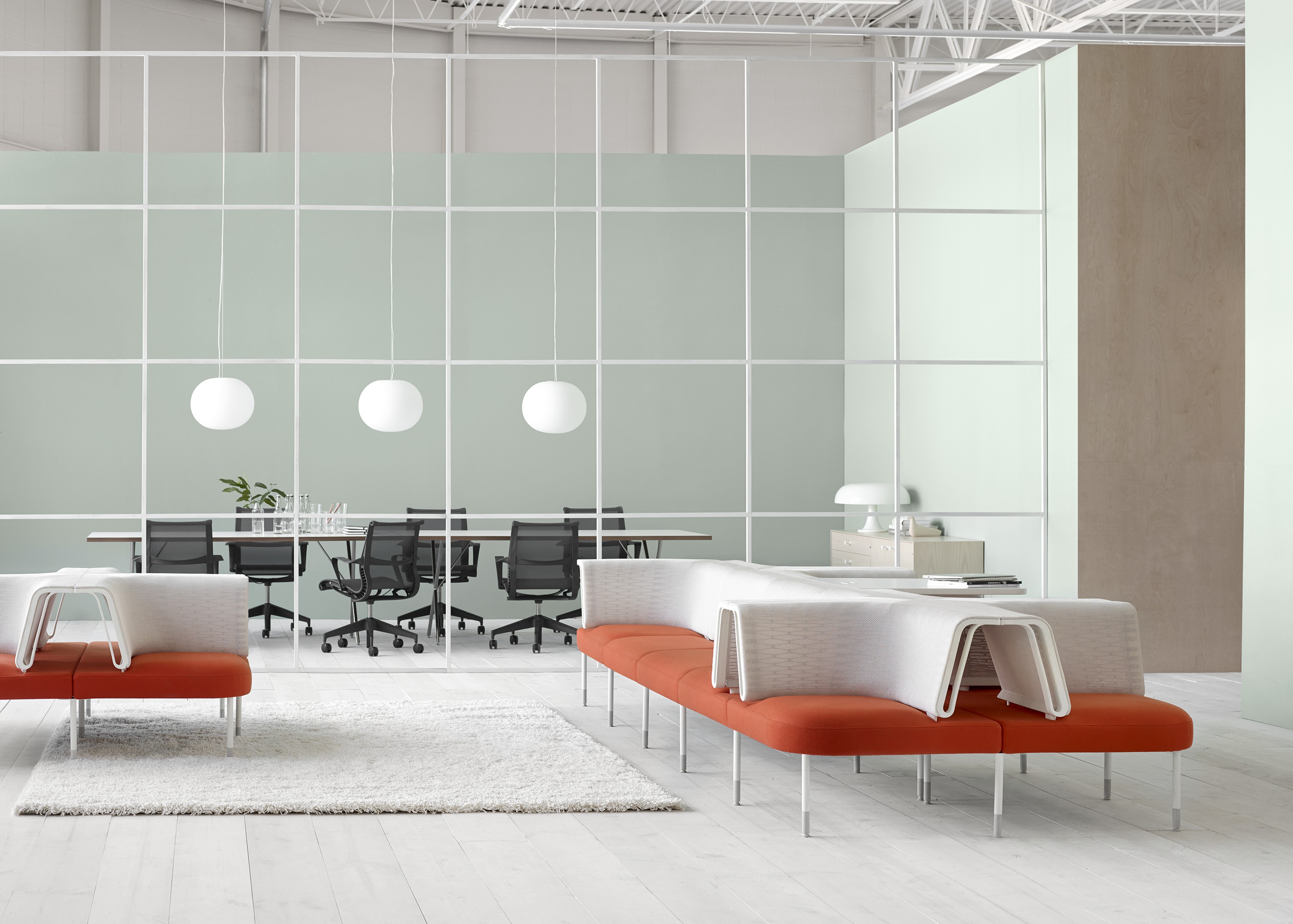 PUBLIC OFFICE LANDSCAPE Modular sofa By Herman Miller | design Yves Béhar