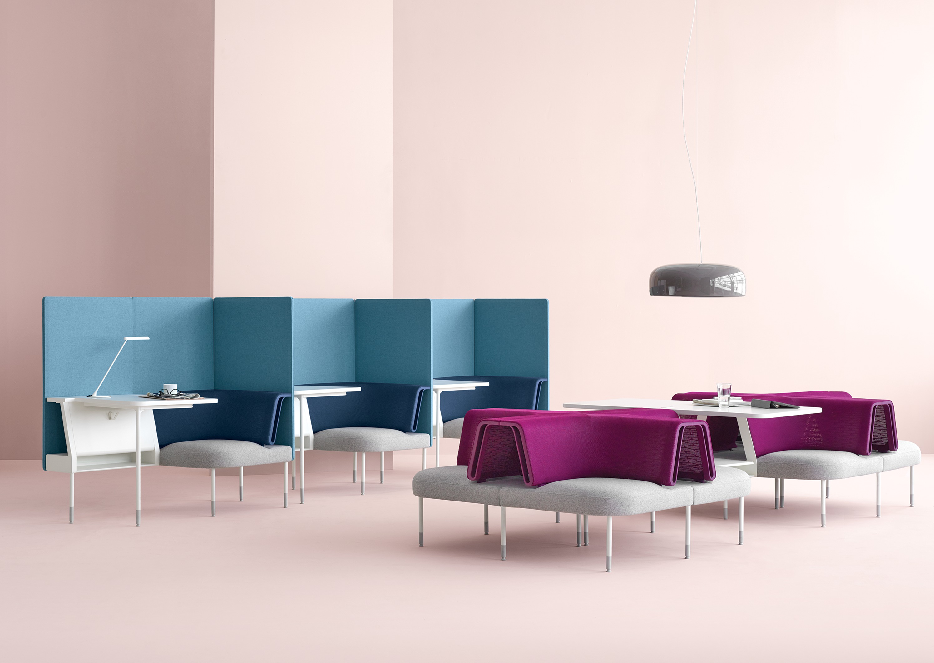 PUBLIC OFFICE LANDSCAPE Modular sofa By Herman Miller | design Yves Béhar