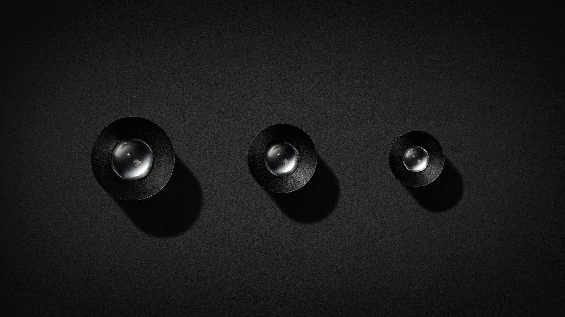 PUCK M LED ceiling aluminium spotlight By Arkoslight | design Rubén Saldaña