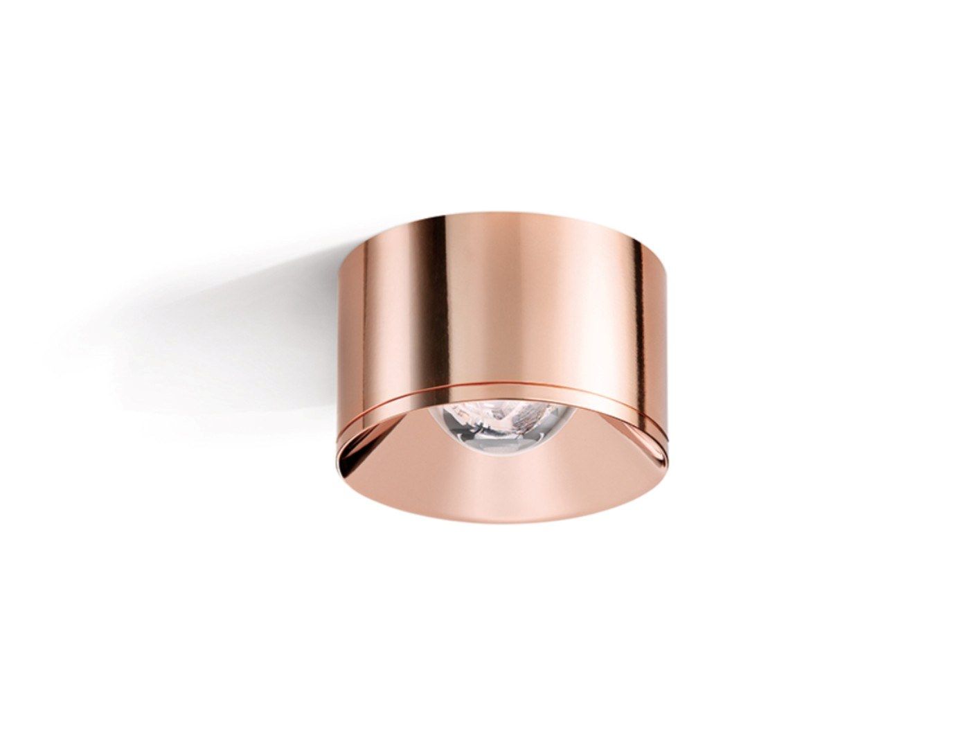 PUCK M LED ceiling aluminium spotlight By Arkoslight | design Rubén Saldaña