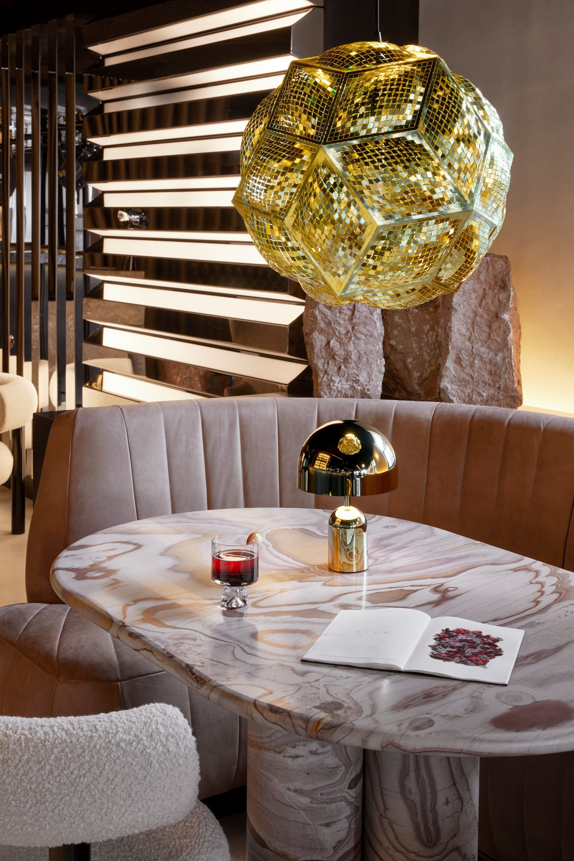 PUFF | Brass pendant lamp LED brass pendant lamp By Tom Dixon | design ...