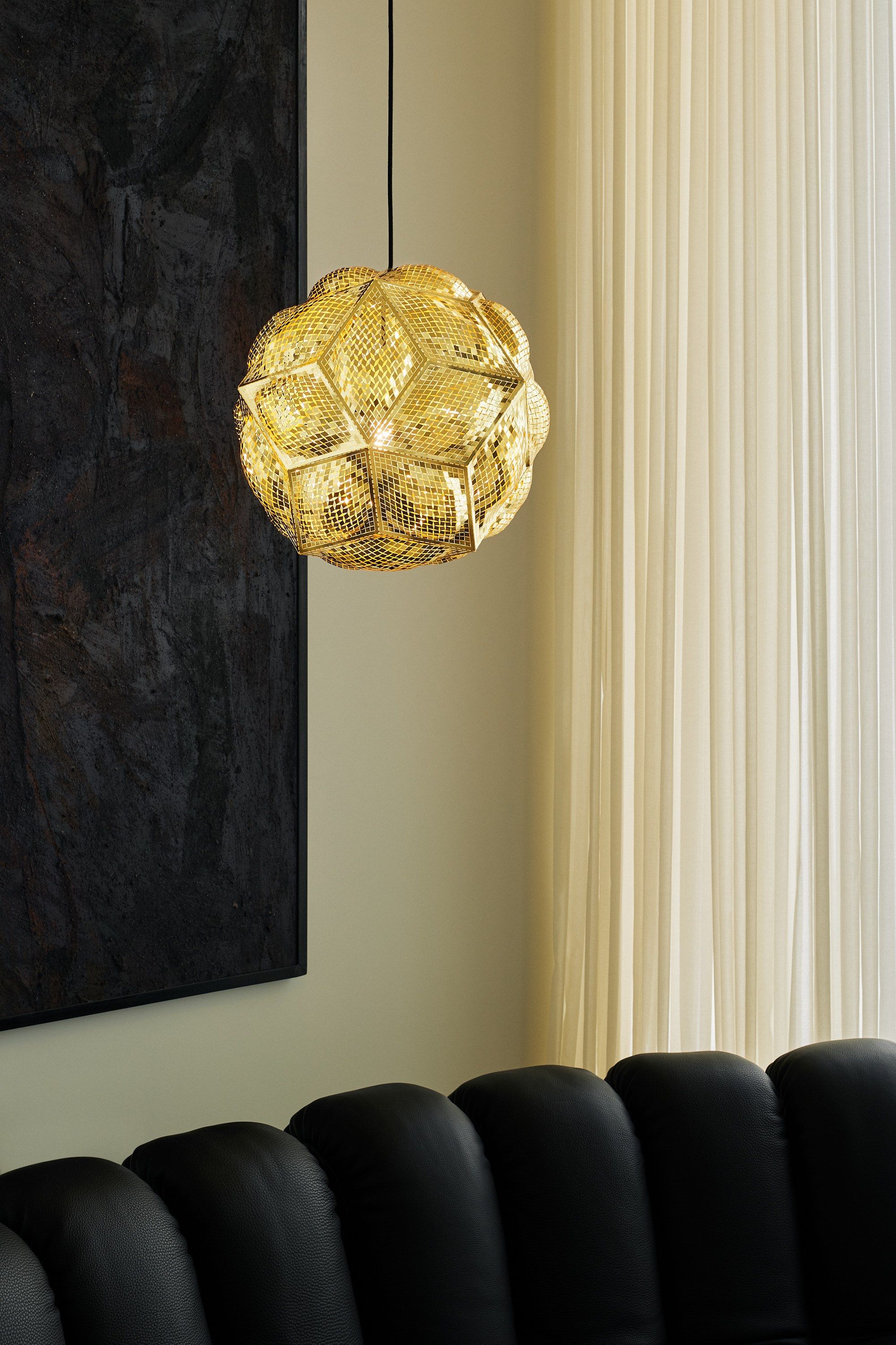 PUFF | Brass pendant lamp LED brass pendant lamp By Tom Dixon | design ...