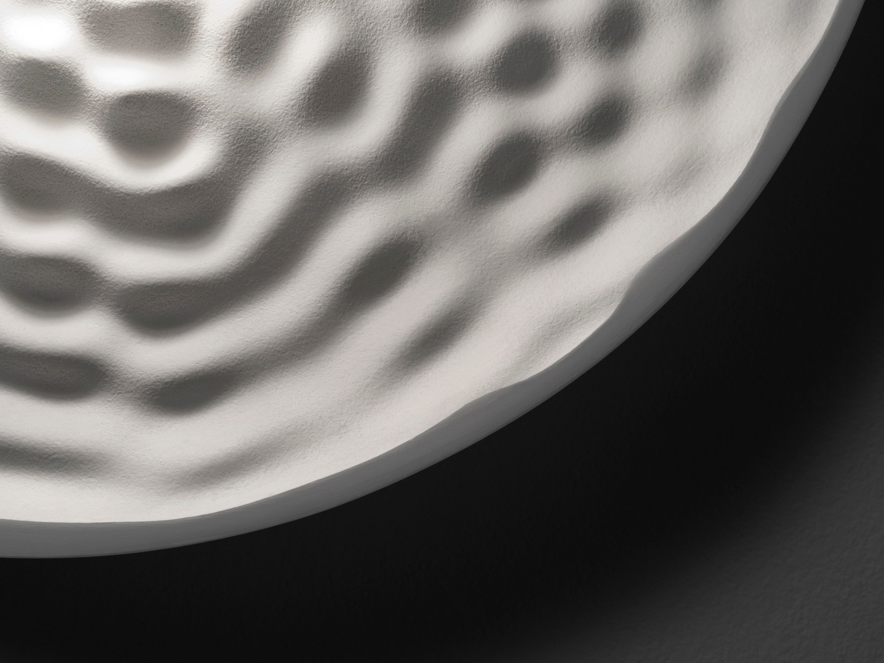 PULSE 40 Stucco and brass LED wall light By RADAR INTERIOR | design ...