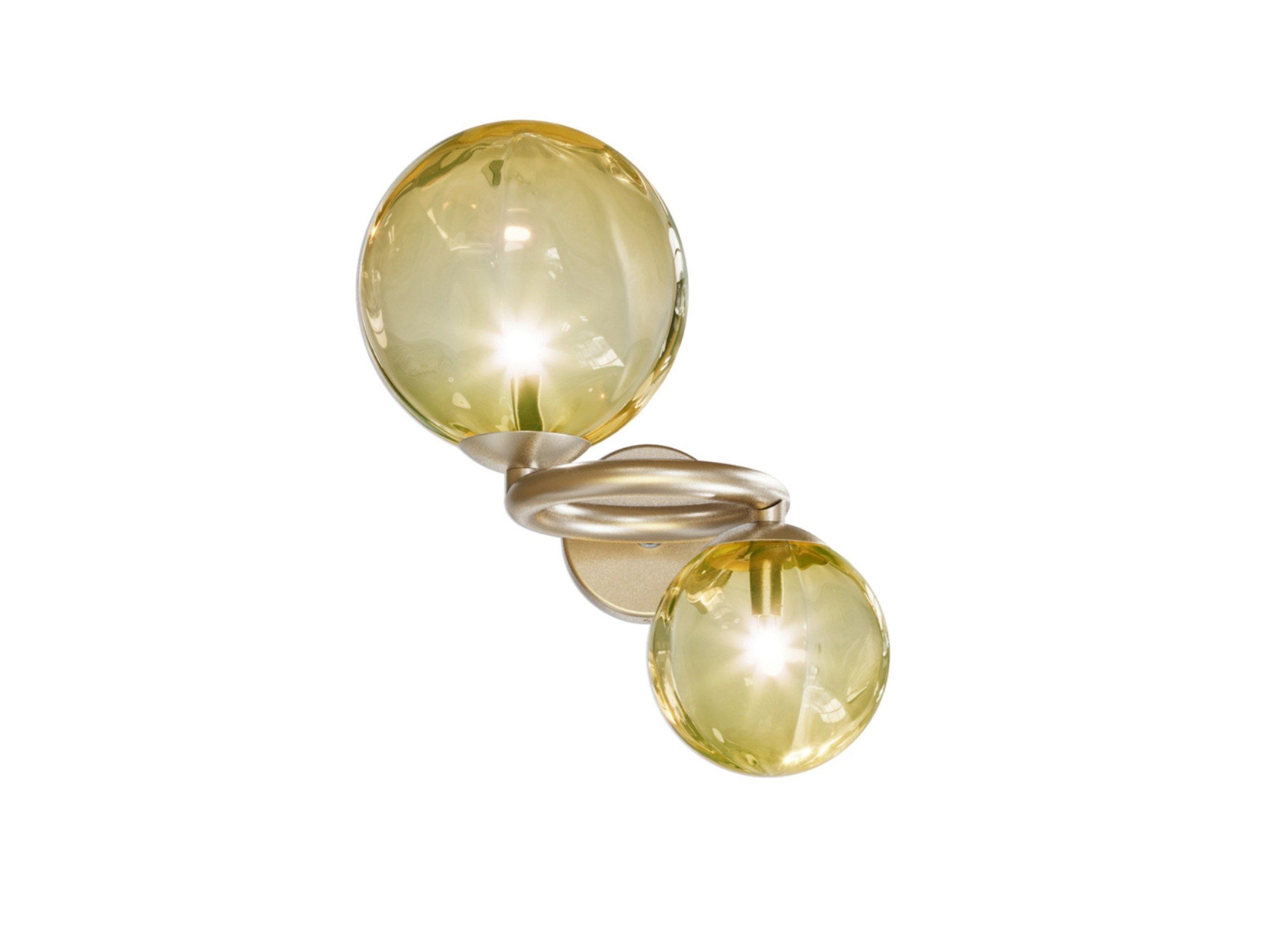 PUPPET RING AP Wall lamp By Vetreria Vistosi