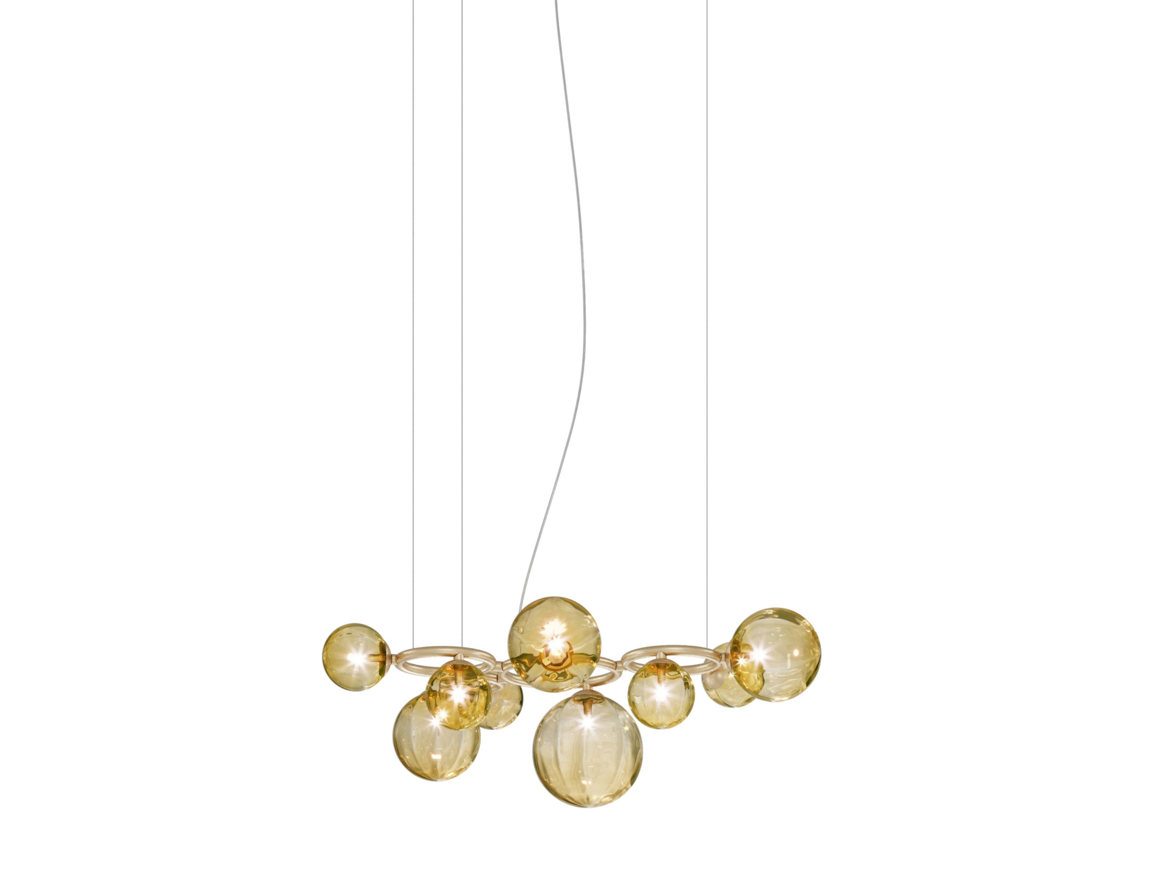 PUPPET RING SP Pendant lamp By Vetreria Vistosi