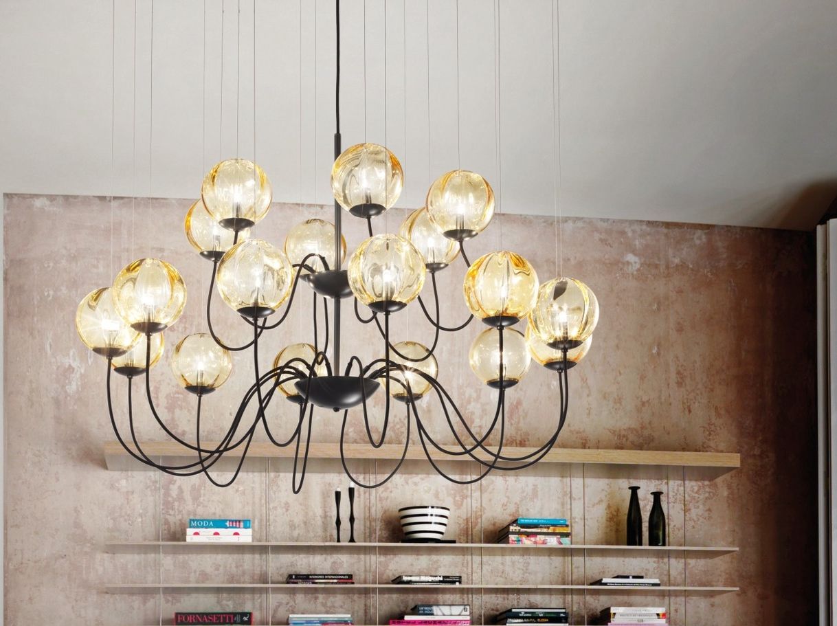 PUPPET SP 18P pendant lamp By Vetreria Vistosi