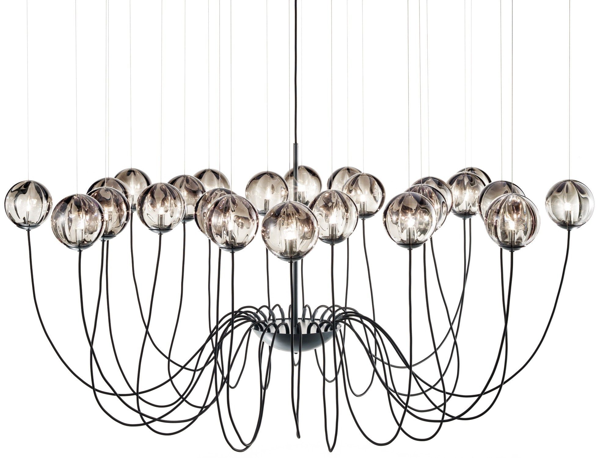 PUPPET SP 24P Pendant lamp By Vetreria Vistosi