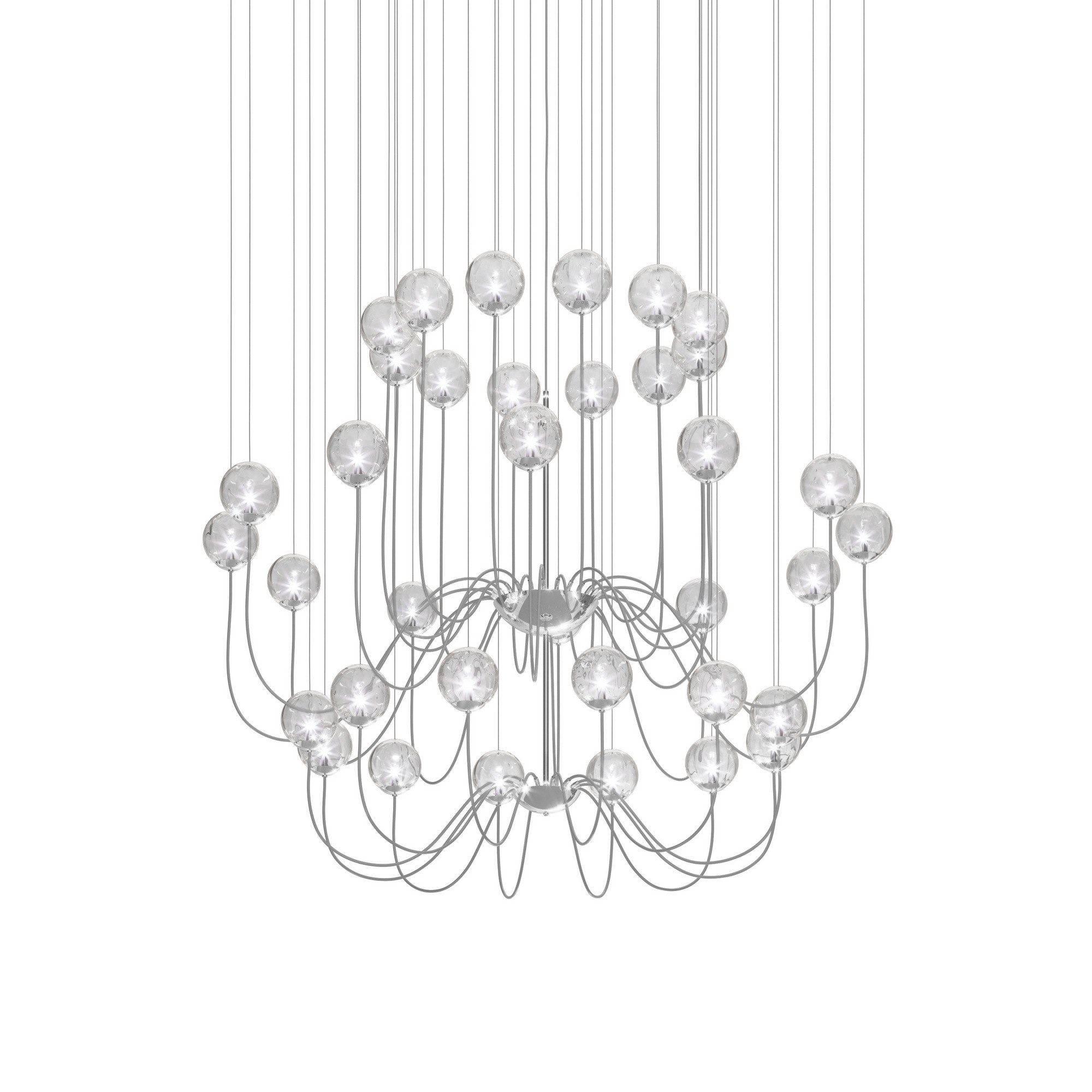 PUPPET SP 36P Pendant lamp By Vetreria Vistosi
