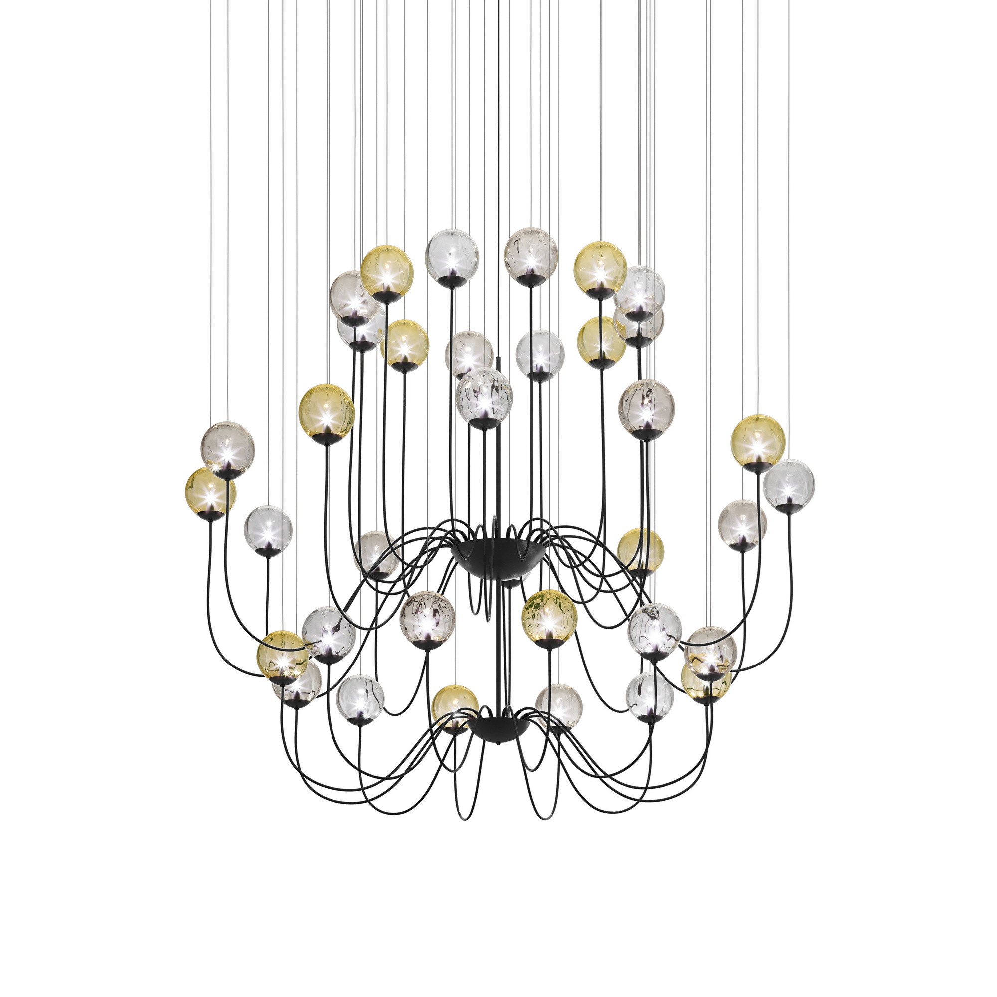 PUPPET SP 36P Pendant lamp By Vetreria Vistosi