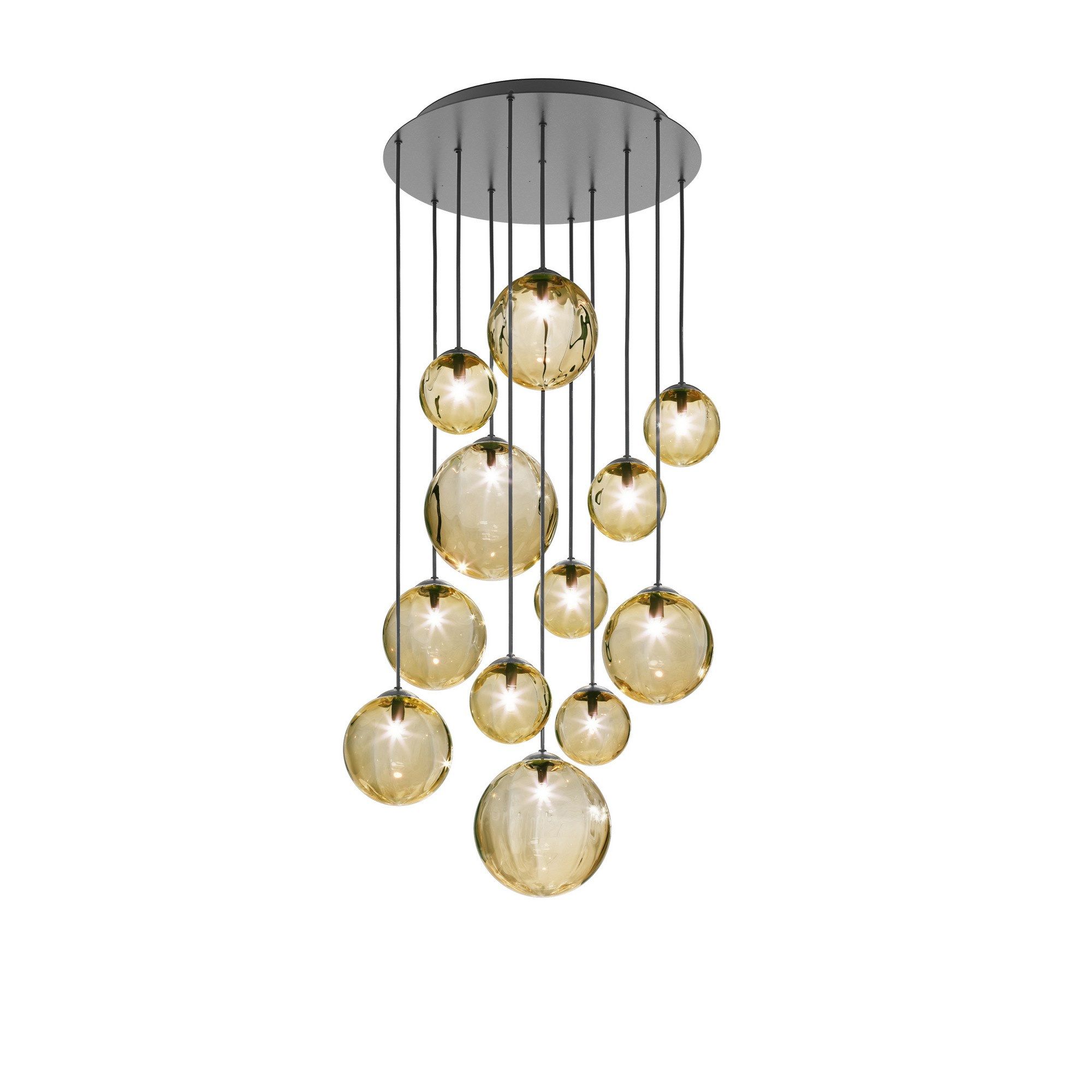 PUPPET SP R pendant lamp By Vetreria Vistosi