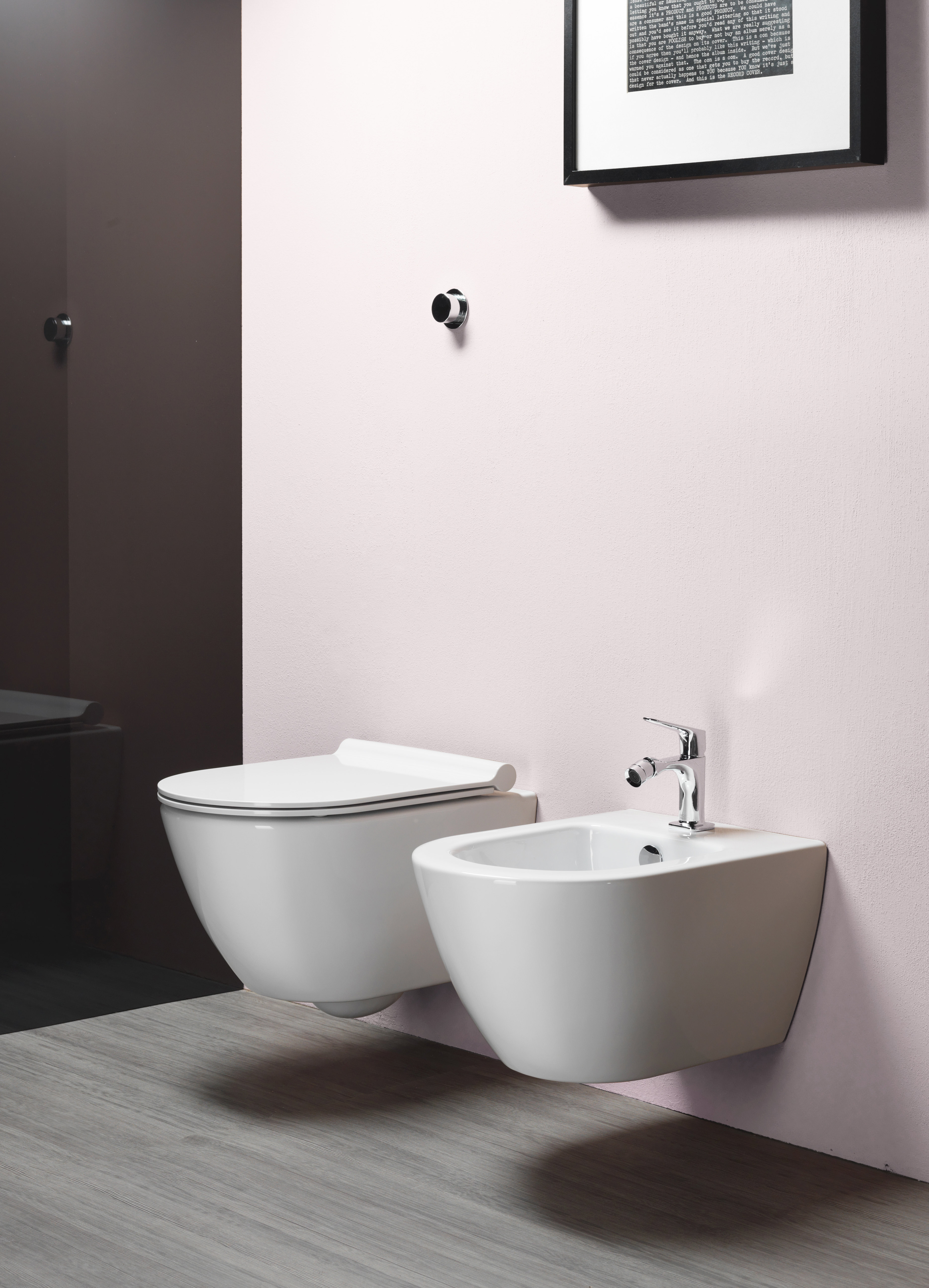 PURA 50/F | Wall-hung toilet By GSI ceramica
